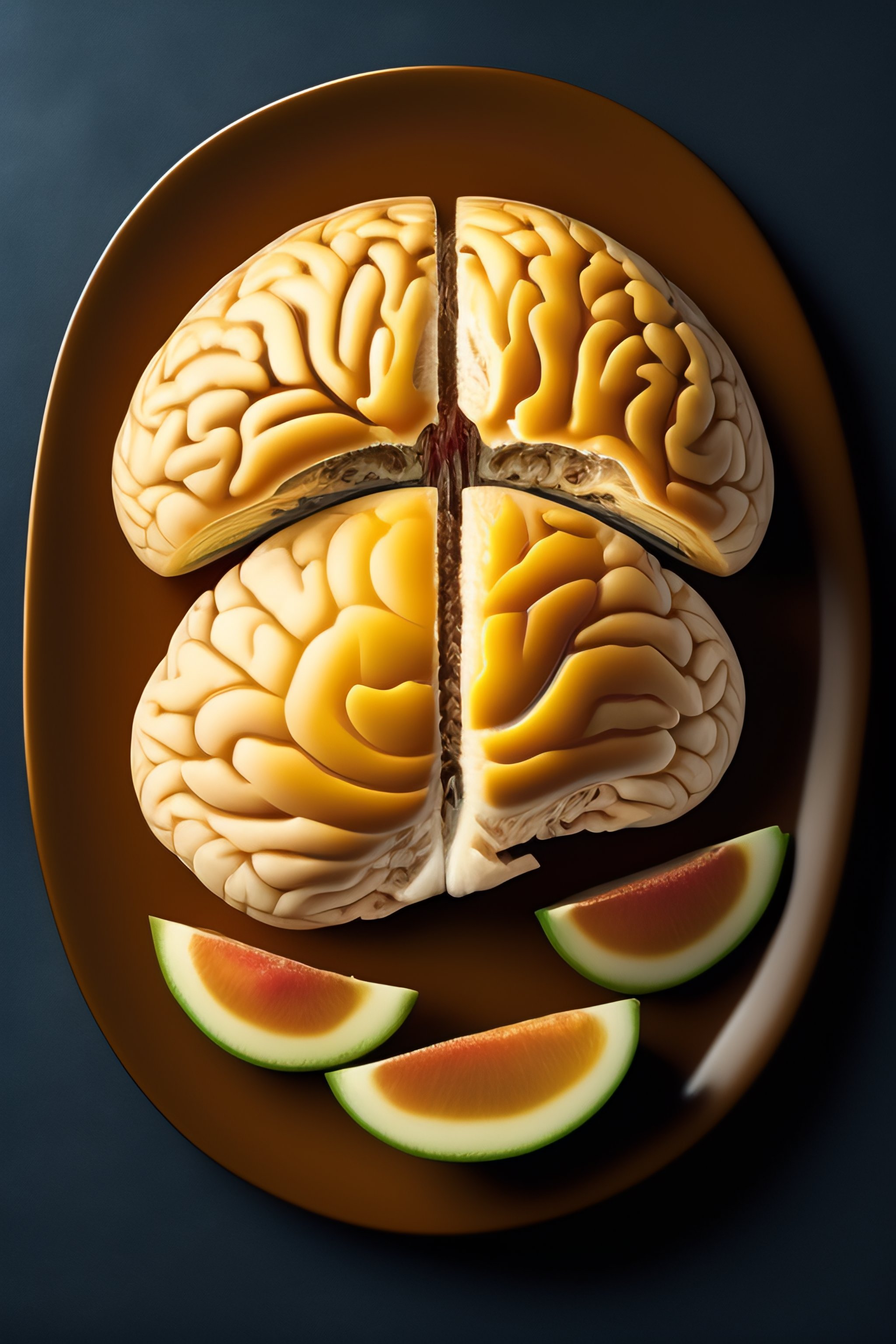 Lexica - Roasted brain on a plate