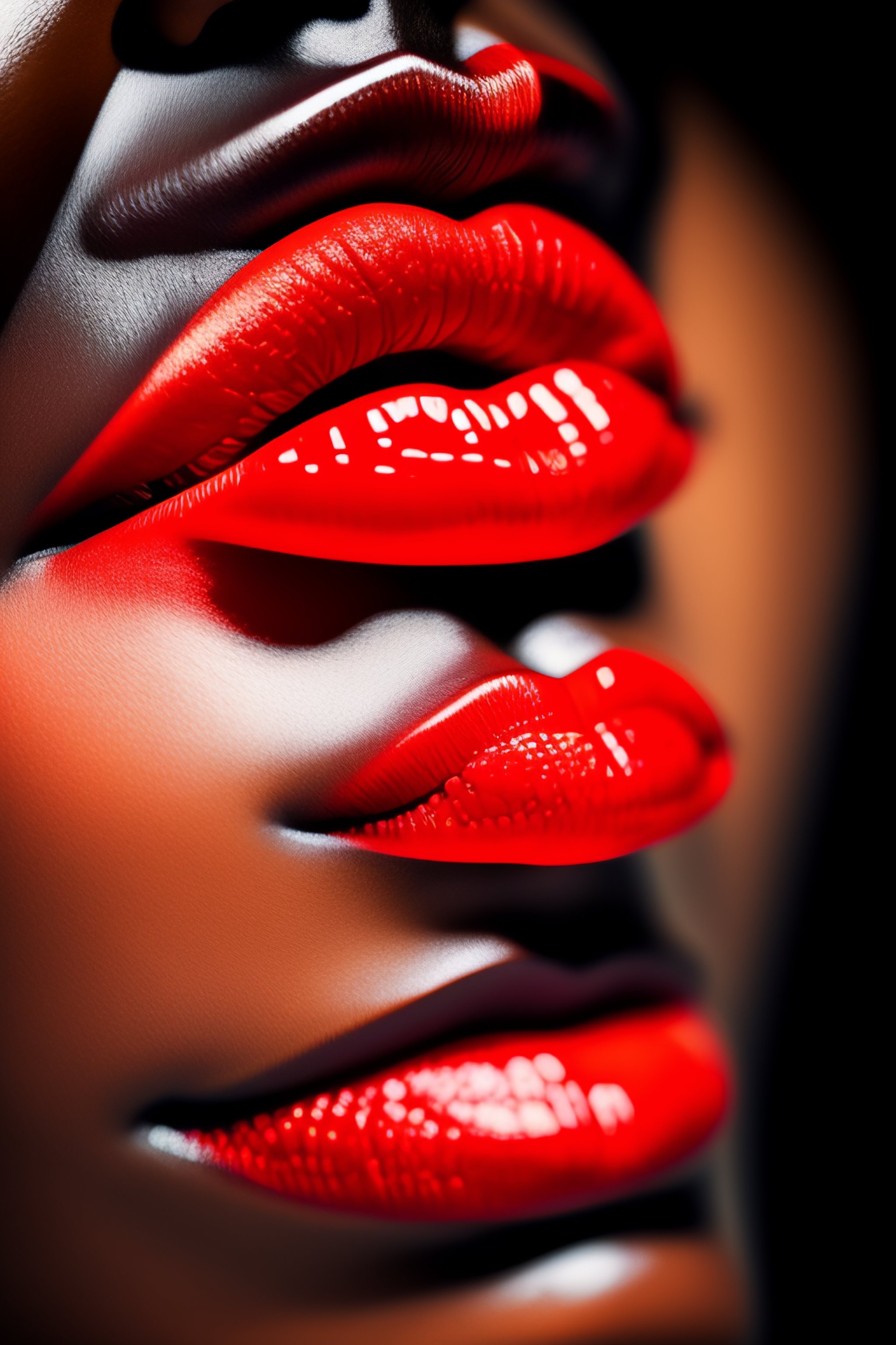 Lexica - Lovely lips dripping, extremly realistic, 4k, photography