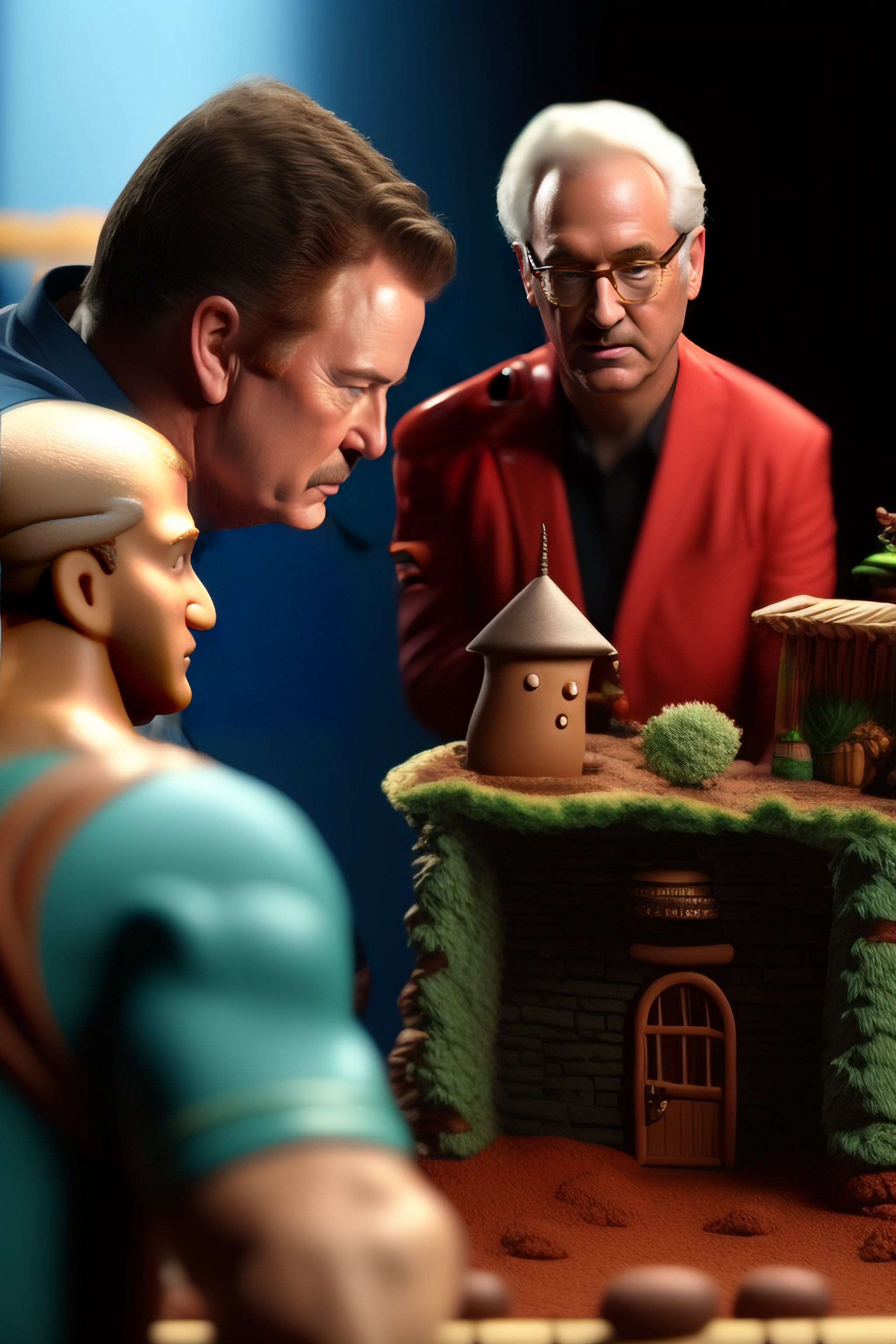 Lexica - Behind the scenes on the set of a claymation movie