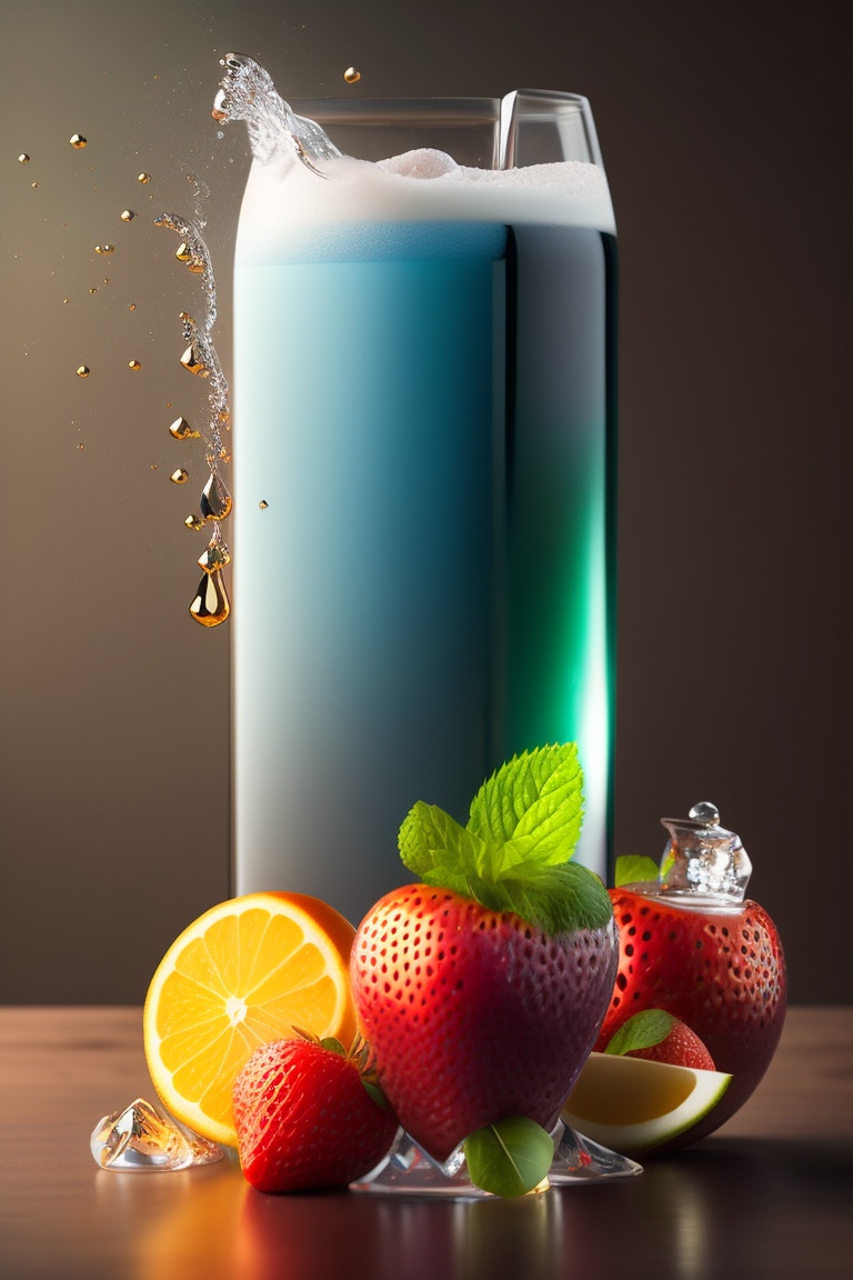 Lexica - Coldrink bannner,with water