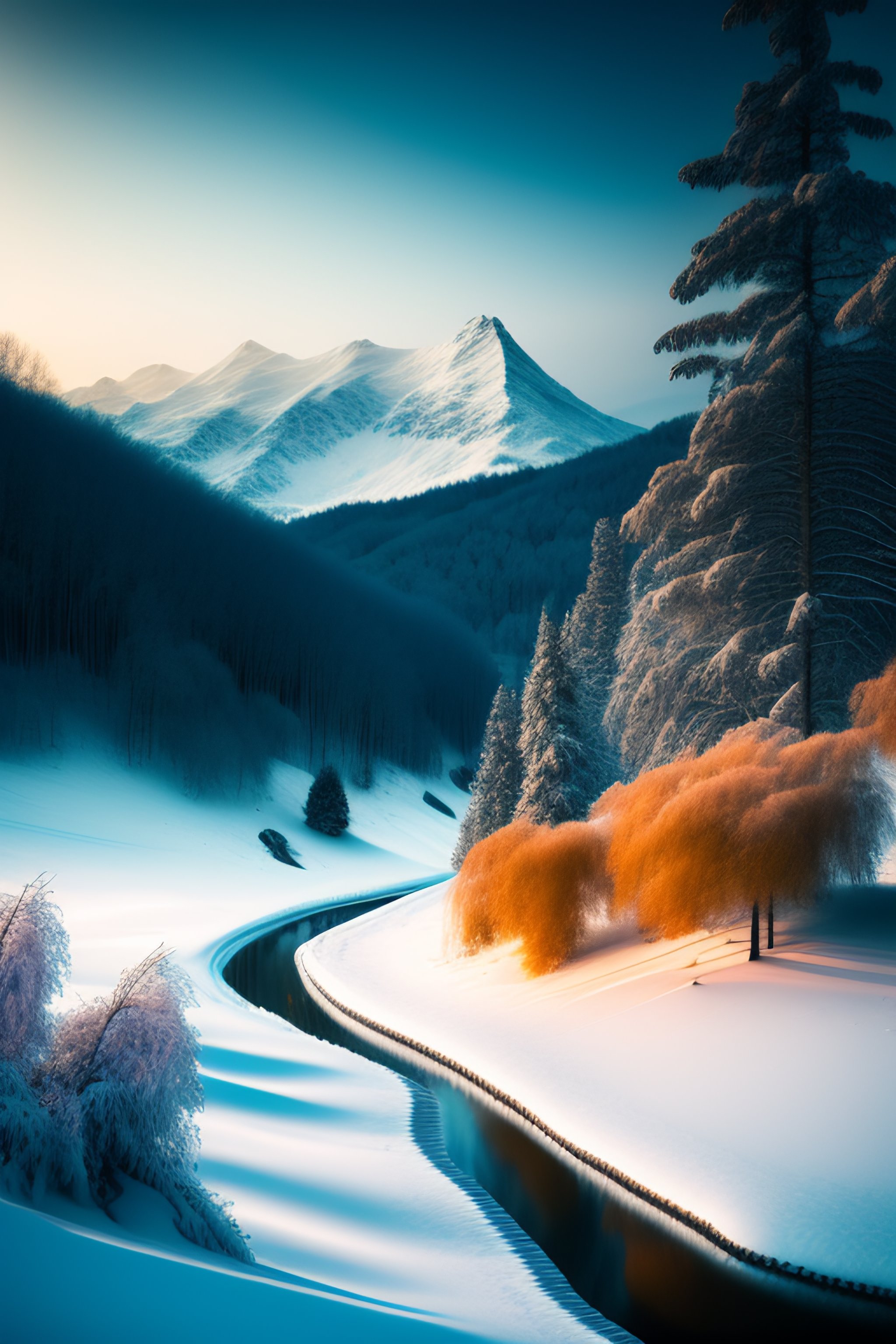 Lexica - Winter landscape