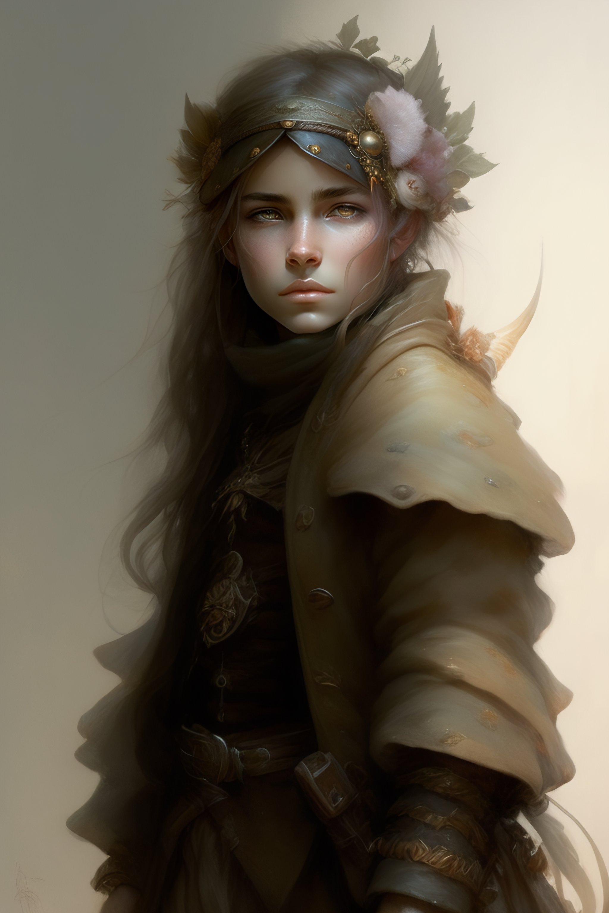 Lexica - Fantasy character . muted colors. by Jean-Baptiste Monge