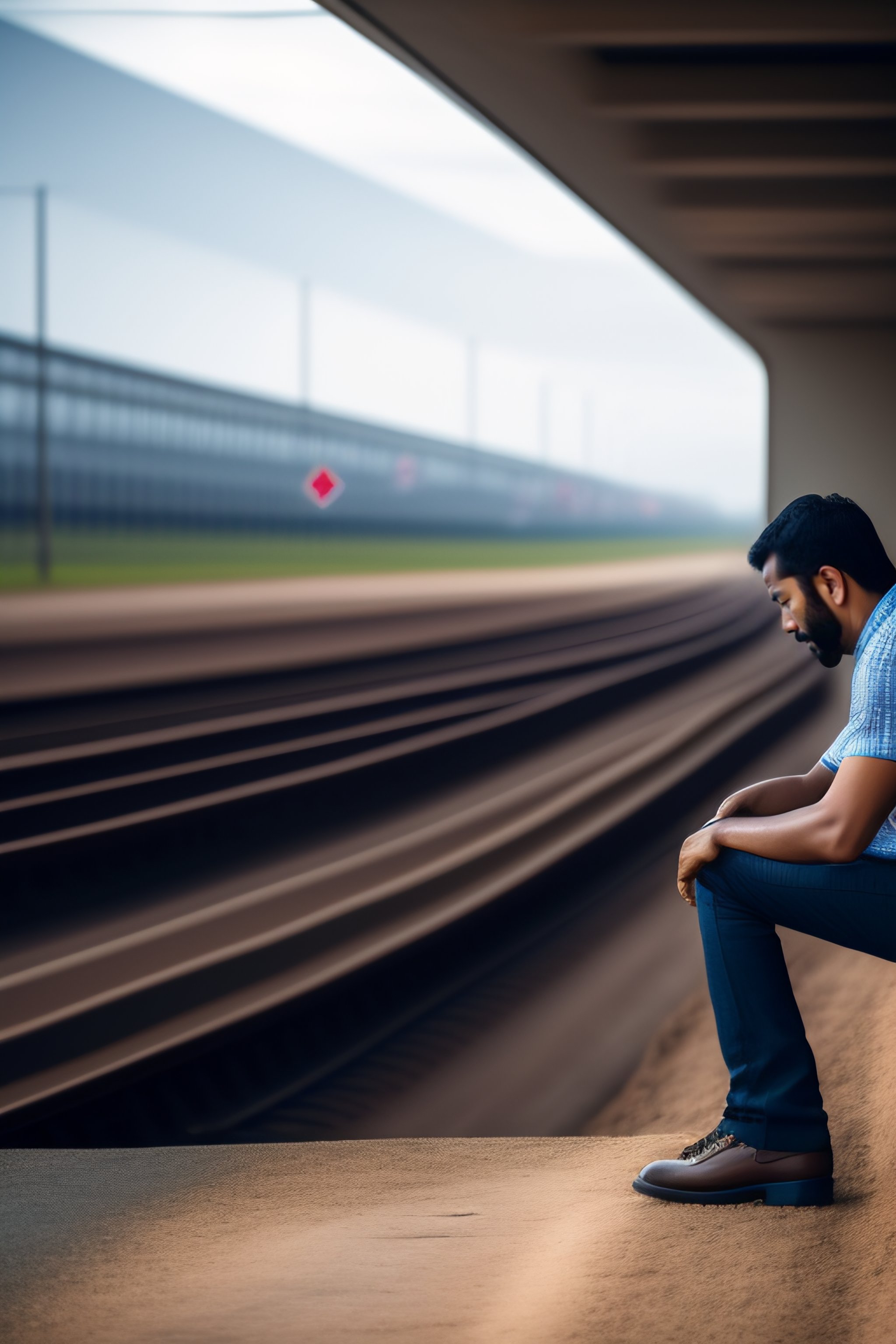 Lexica - Pov photography of a man job seeking with no job and no hope ...