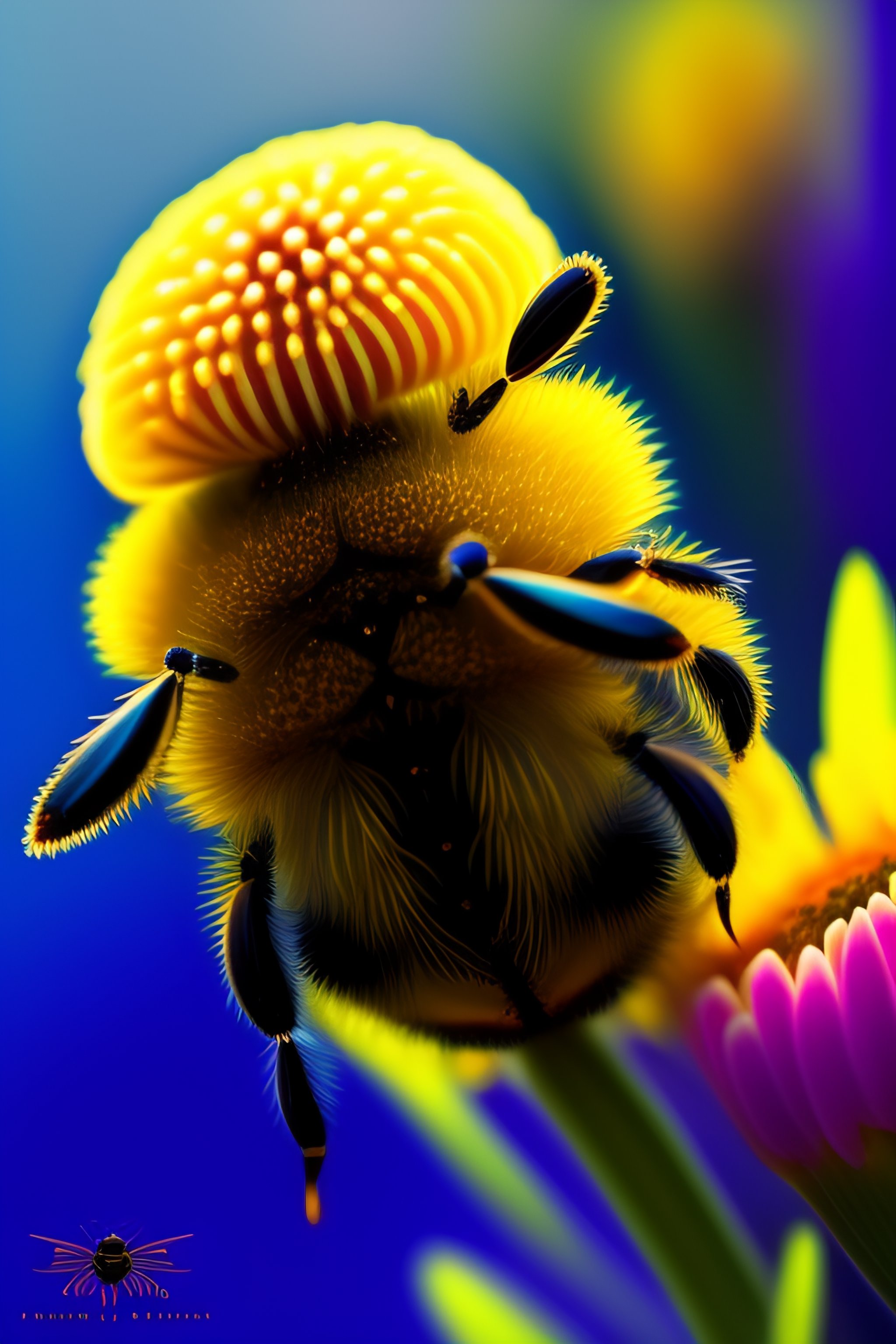 Lexica - Dancing bumblebee