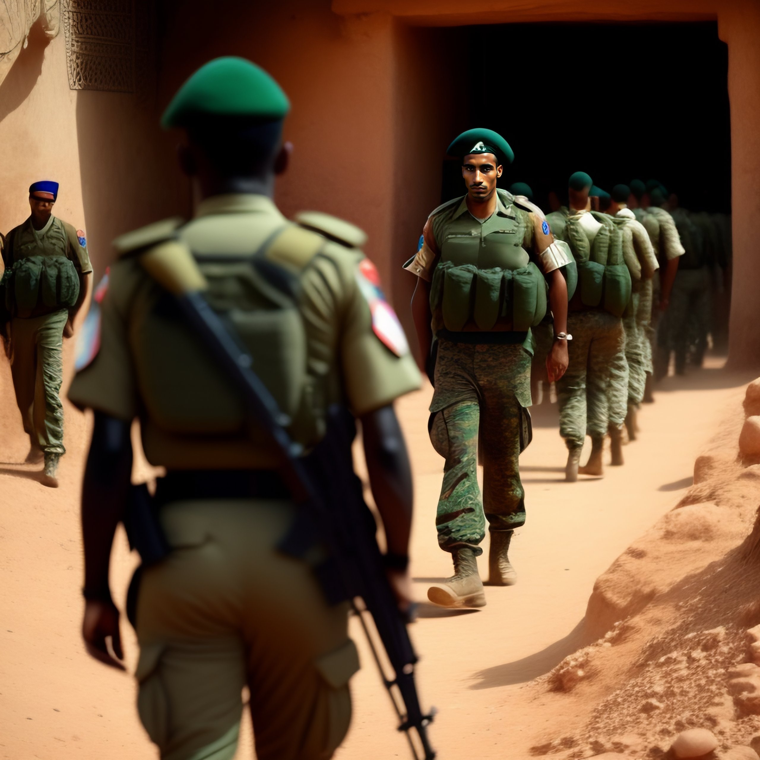 Lexica - Algerian soldiers in prison