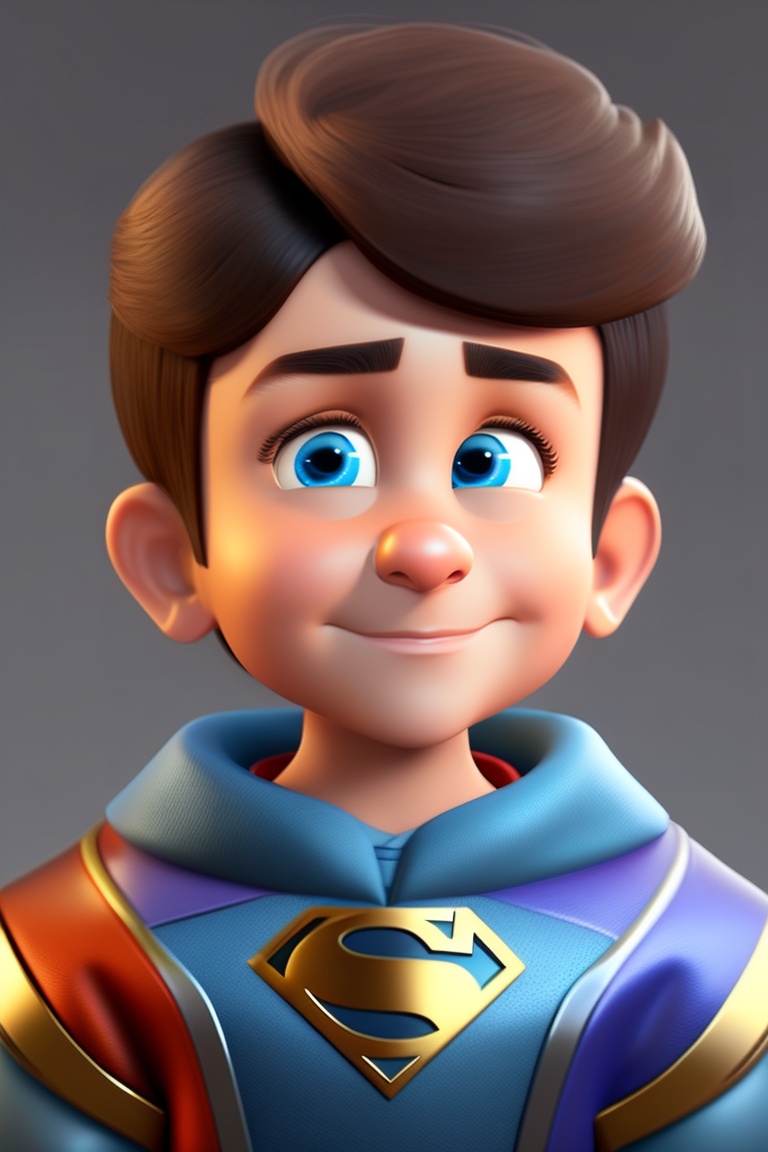 Lexica - Boy Actor, pixar style, front view of face, 3d style, disney ...