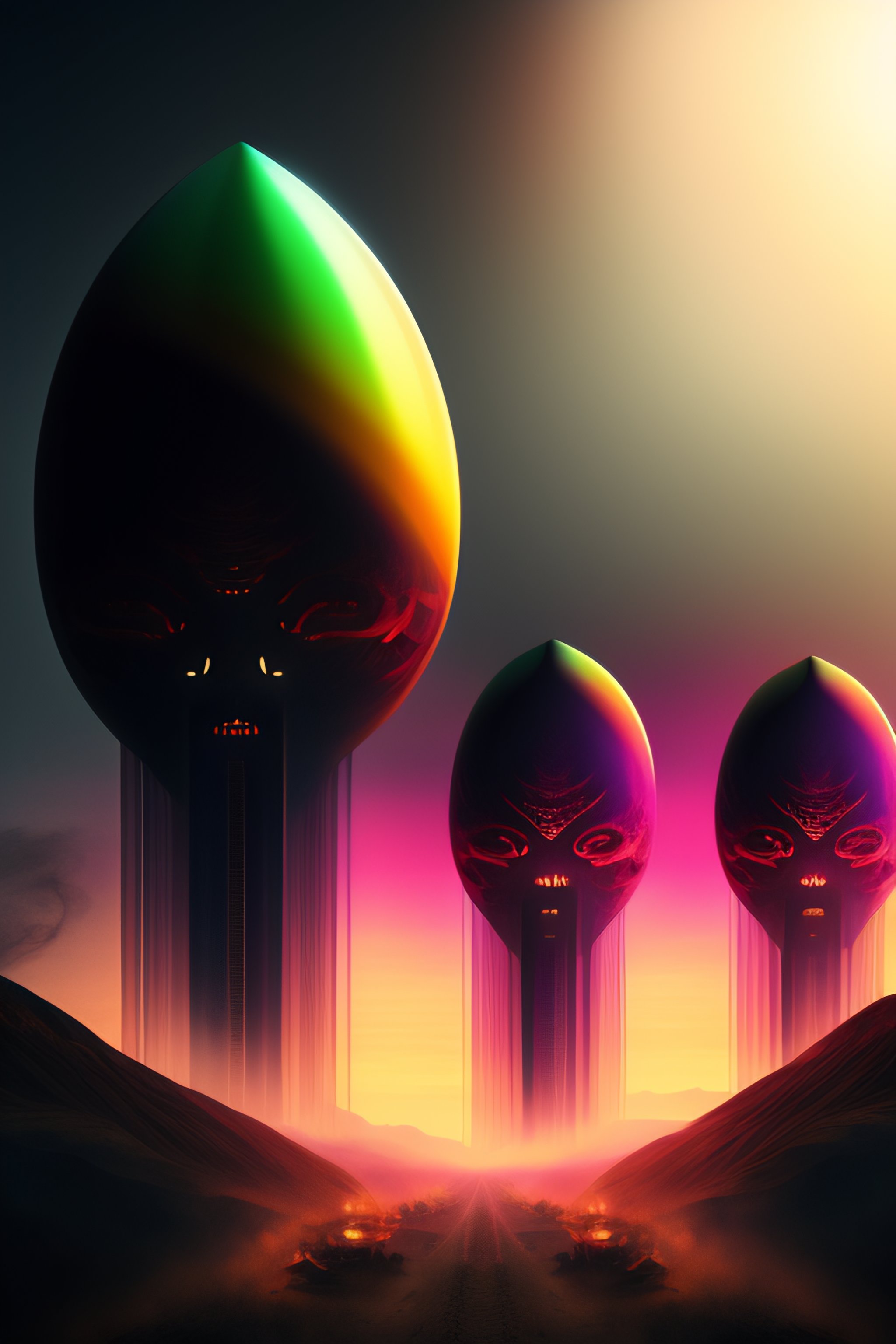 Lexica - A race of alien demons with translucent skin on parts of their ...