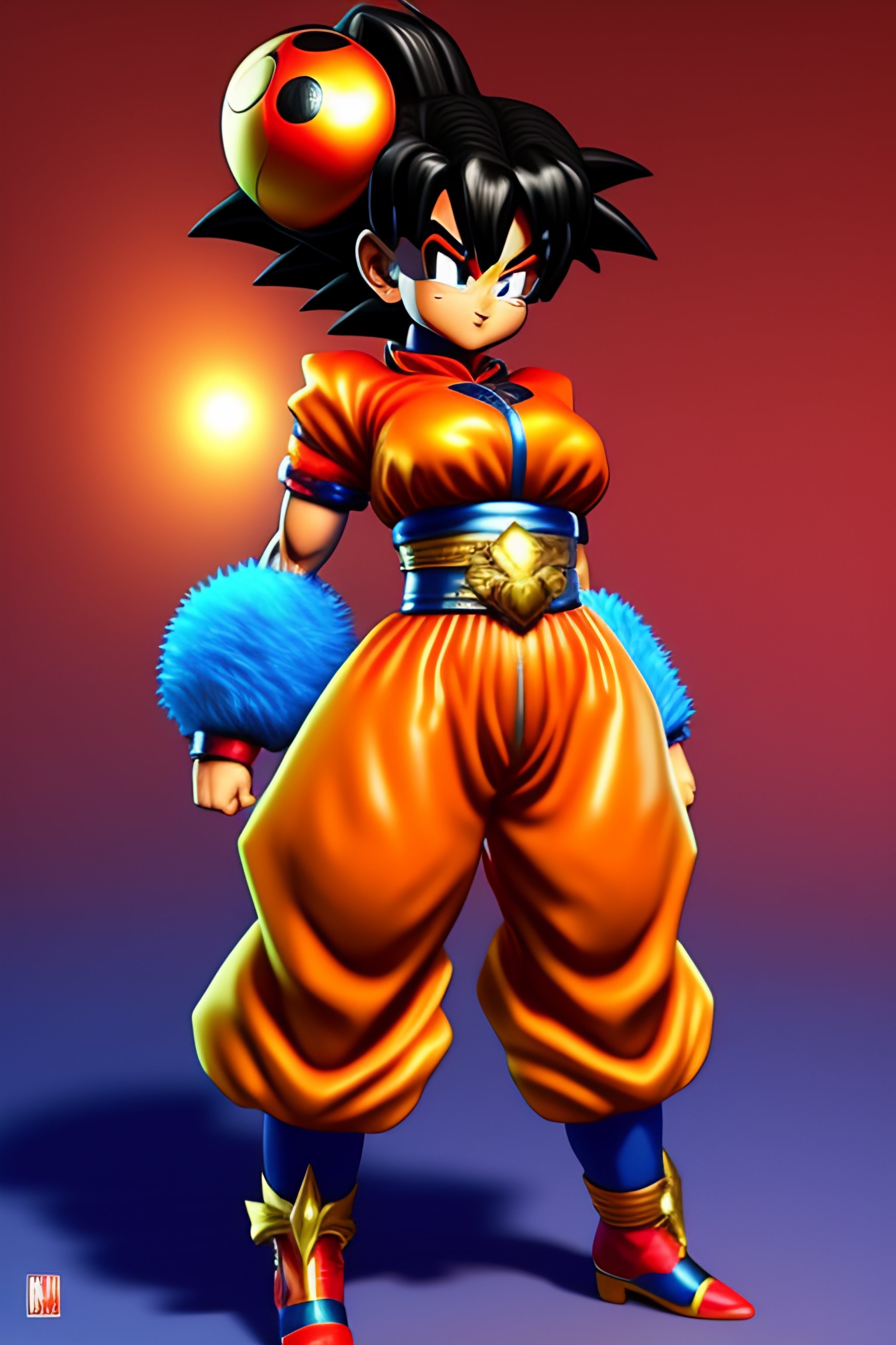 Lexica - Goku outfit lady bug
