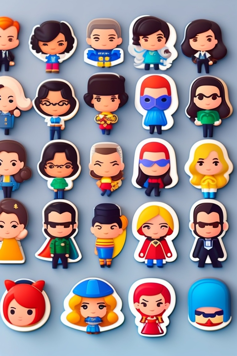 Lexica - Pop Culture References: Create stickers inspired by popular ...