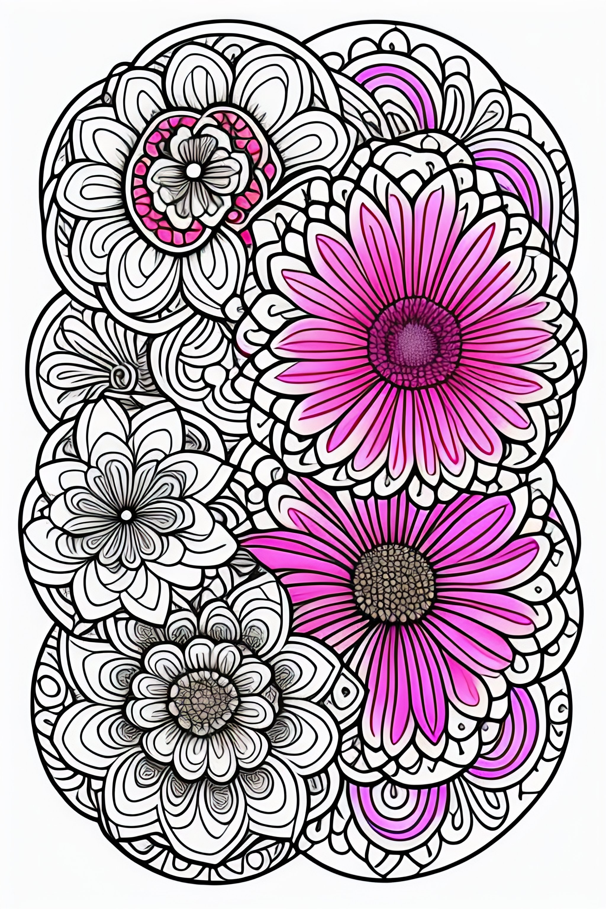Flower Colour Sketches