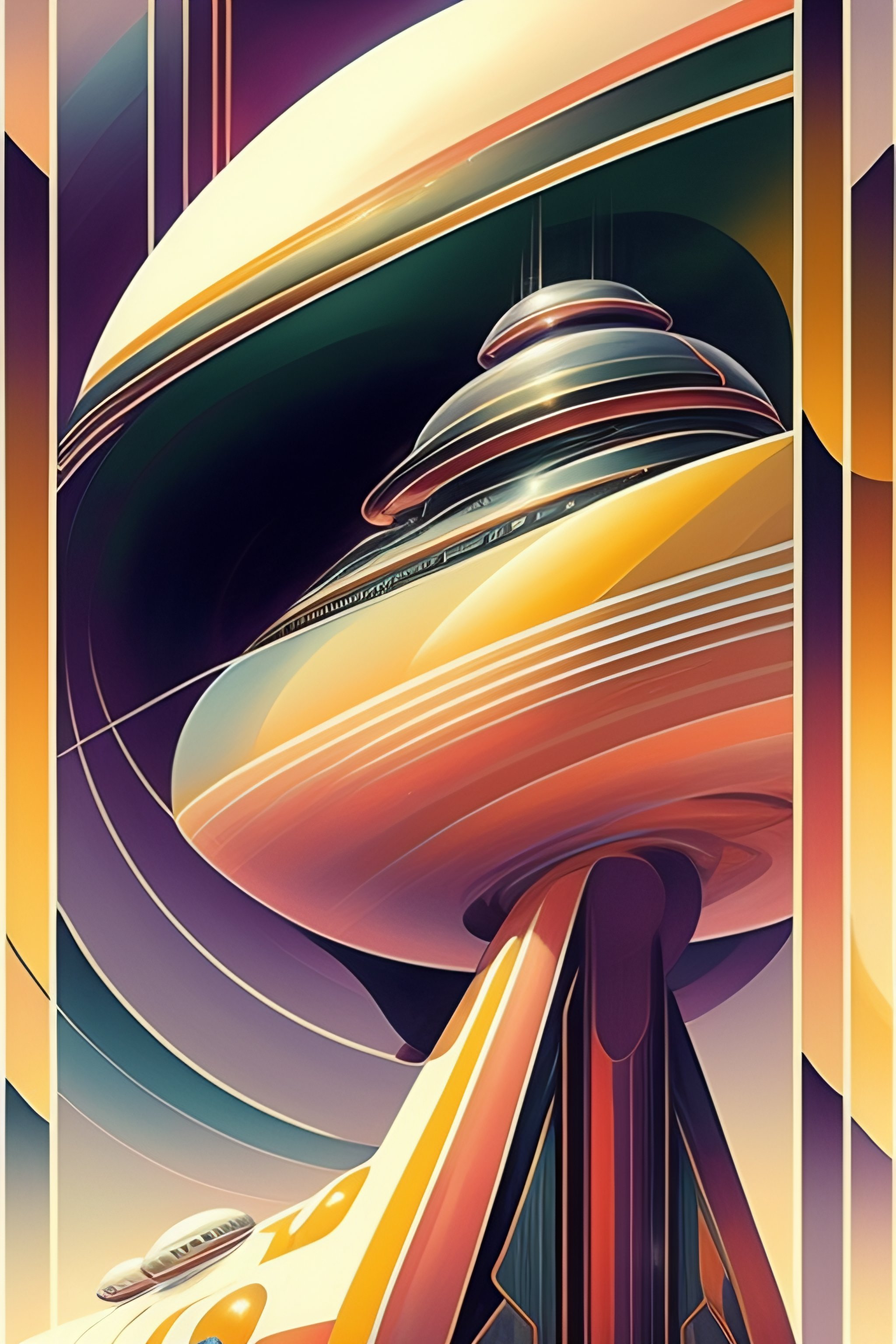 Lexica - ( ( ( ( ( 1 9 5 0 s retro future art deco abstract art design ...