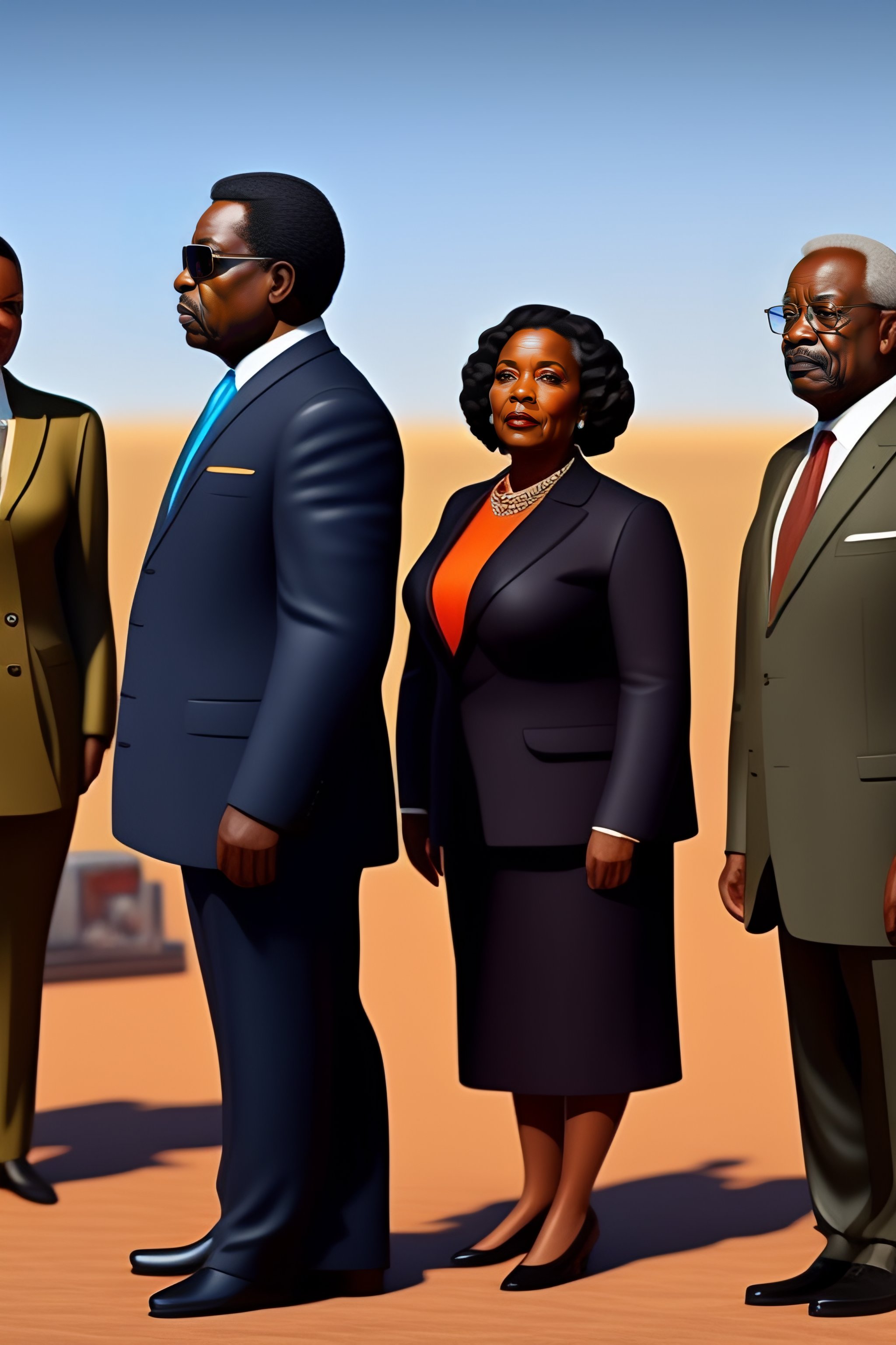 Lexica - Civil rights leaders in the shape of africa realistic high ...