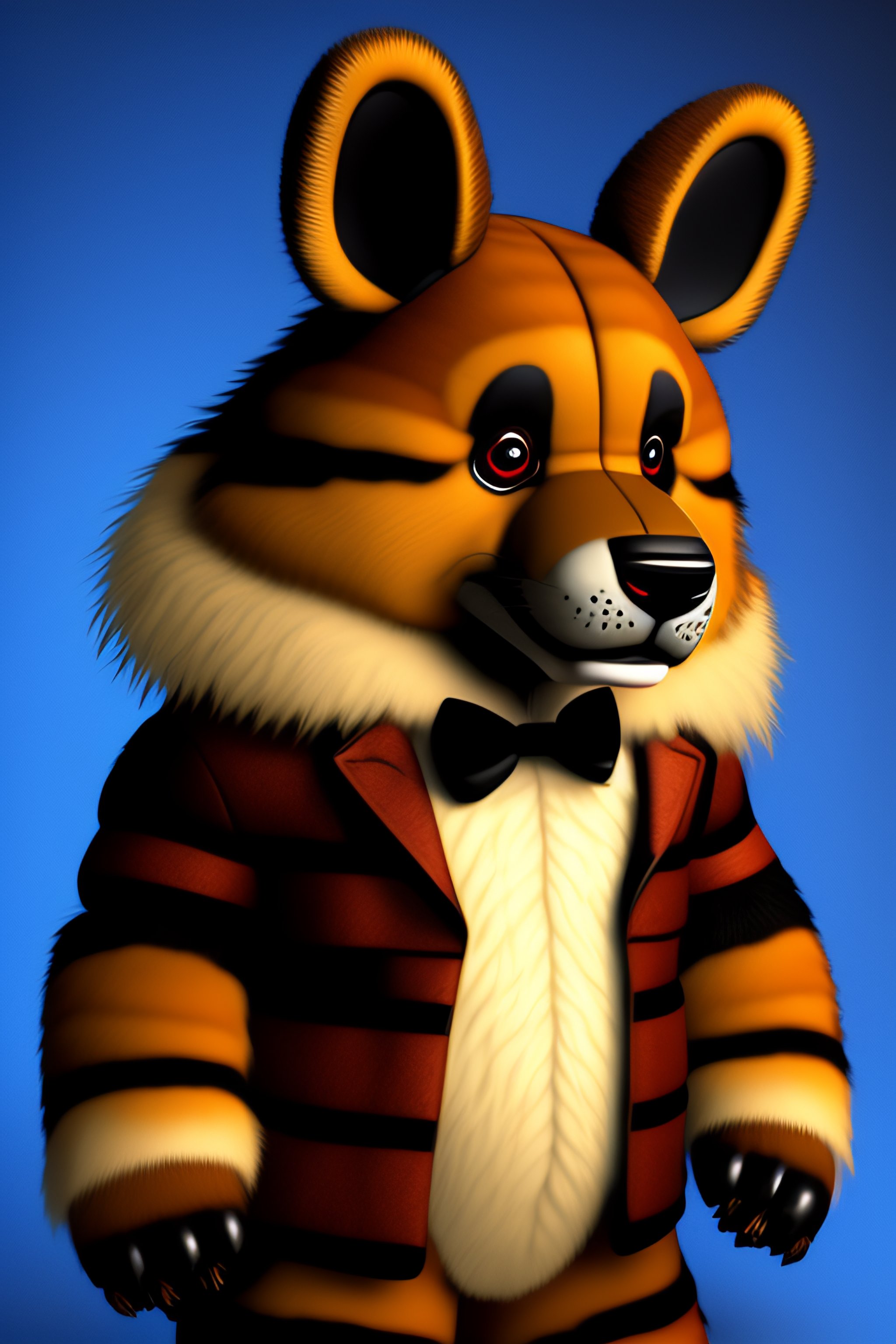 Lexica - Freddy Fazbear animatronic creepy spooky. Made of fur and ...