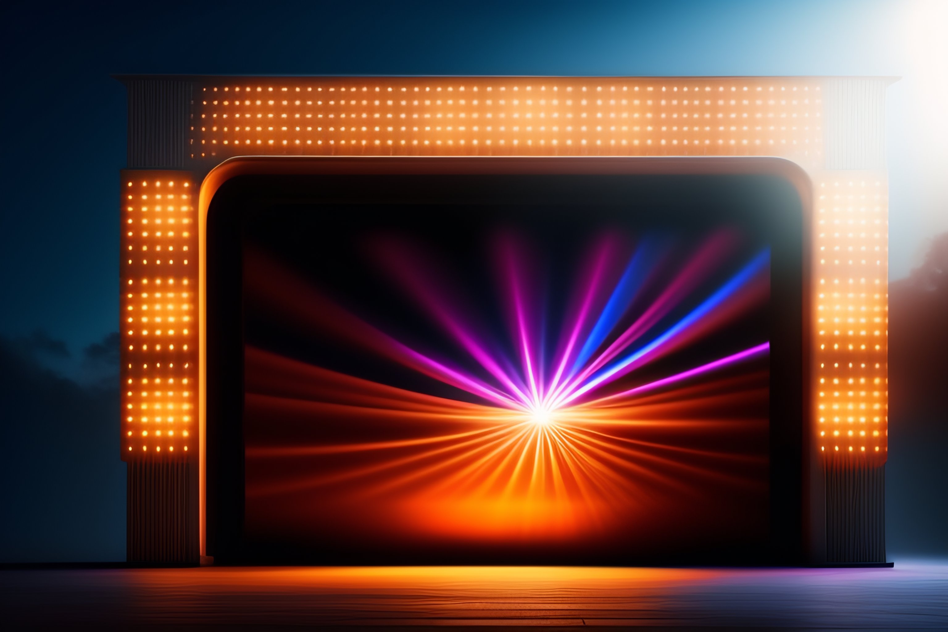 Lexica - Opera stage with light show