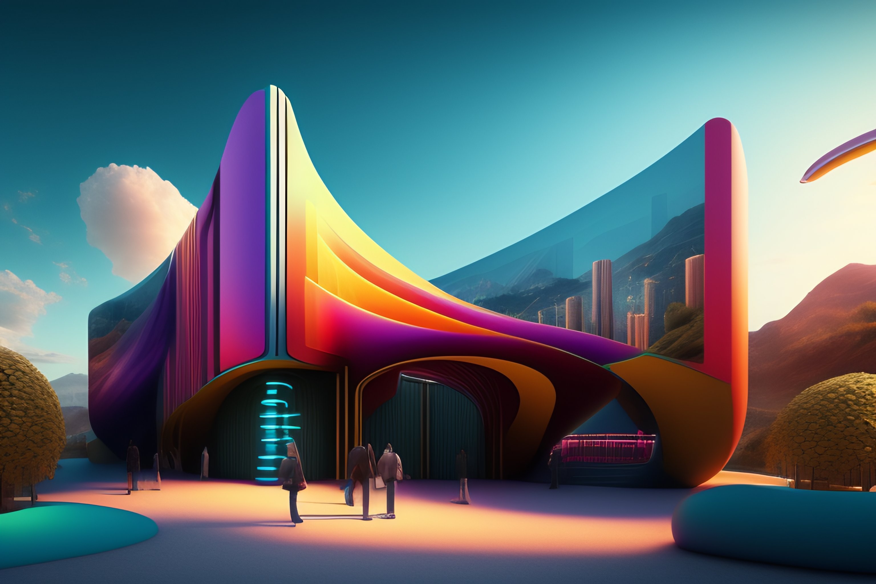 Lexica - A interactive immersive theme park about Digitized Human