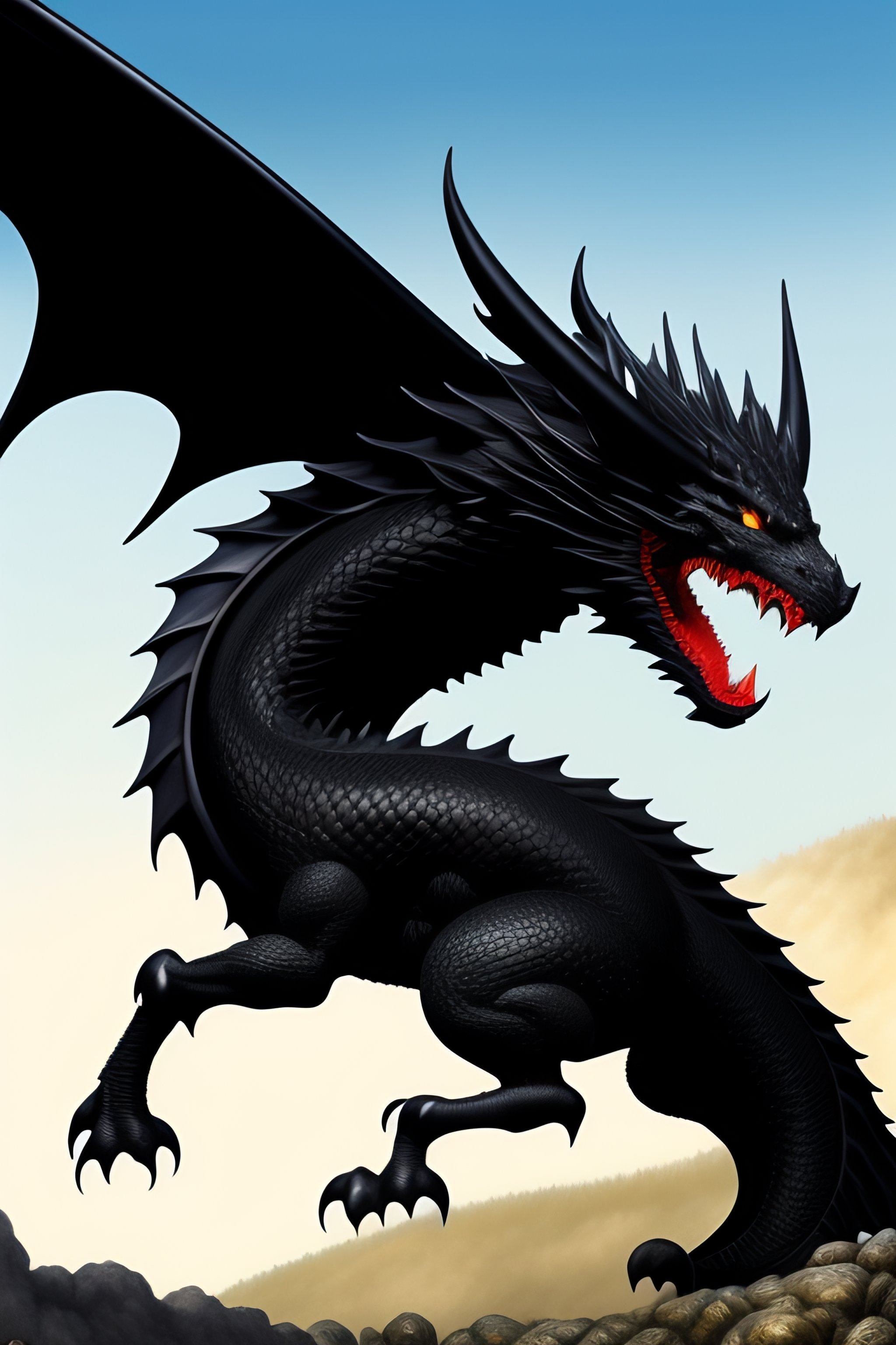 Lexica - Black Dragon by kentaro miura