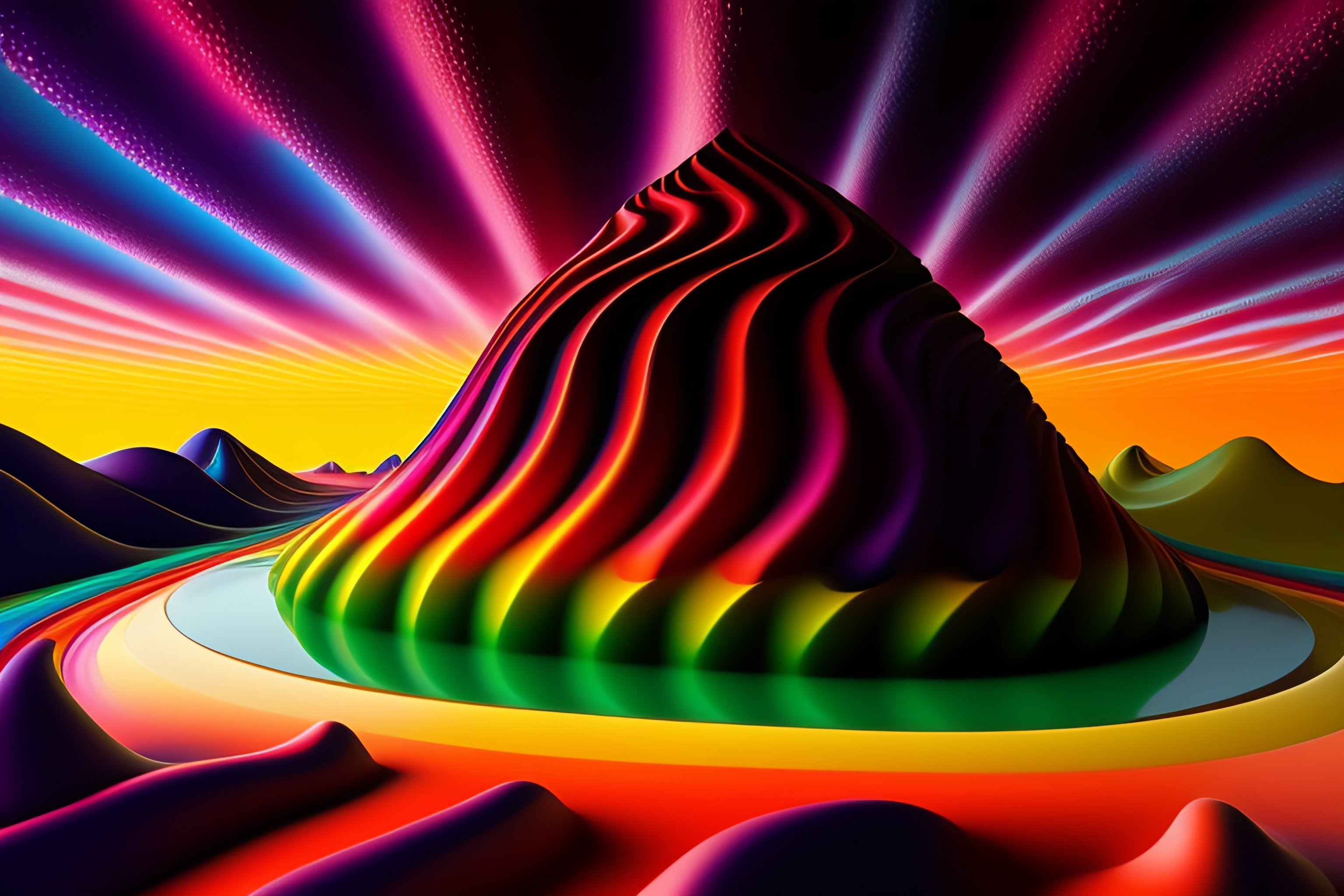 Pink Floyd Psychedelic Wallpaper