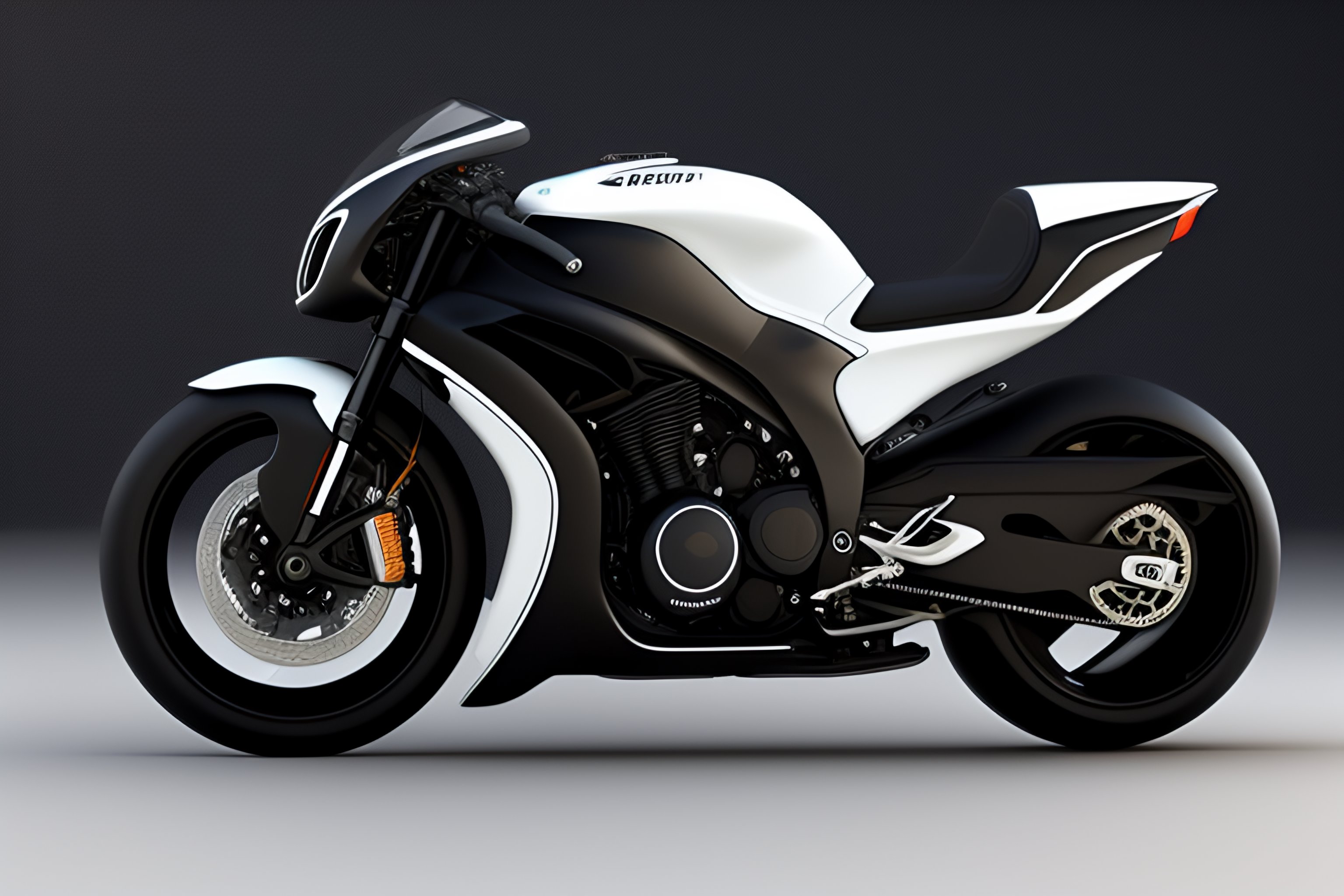 Lexica - Wide shot 40mm lens photo, of a agressive carbonfiber white ...