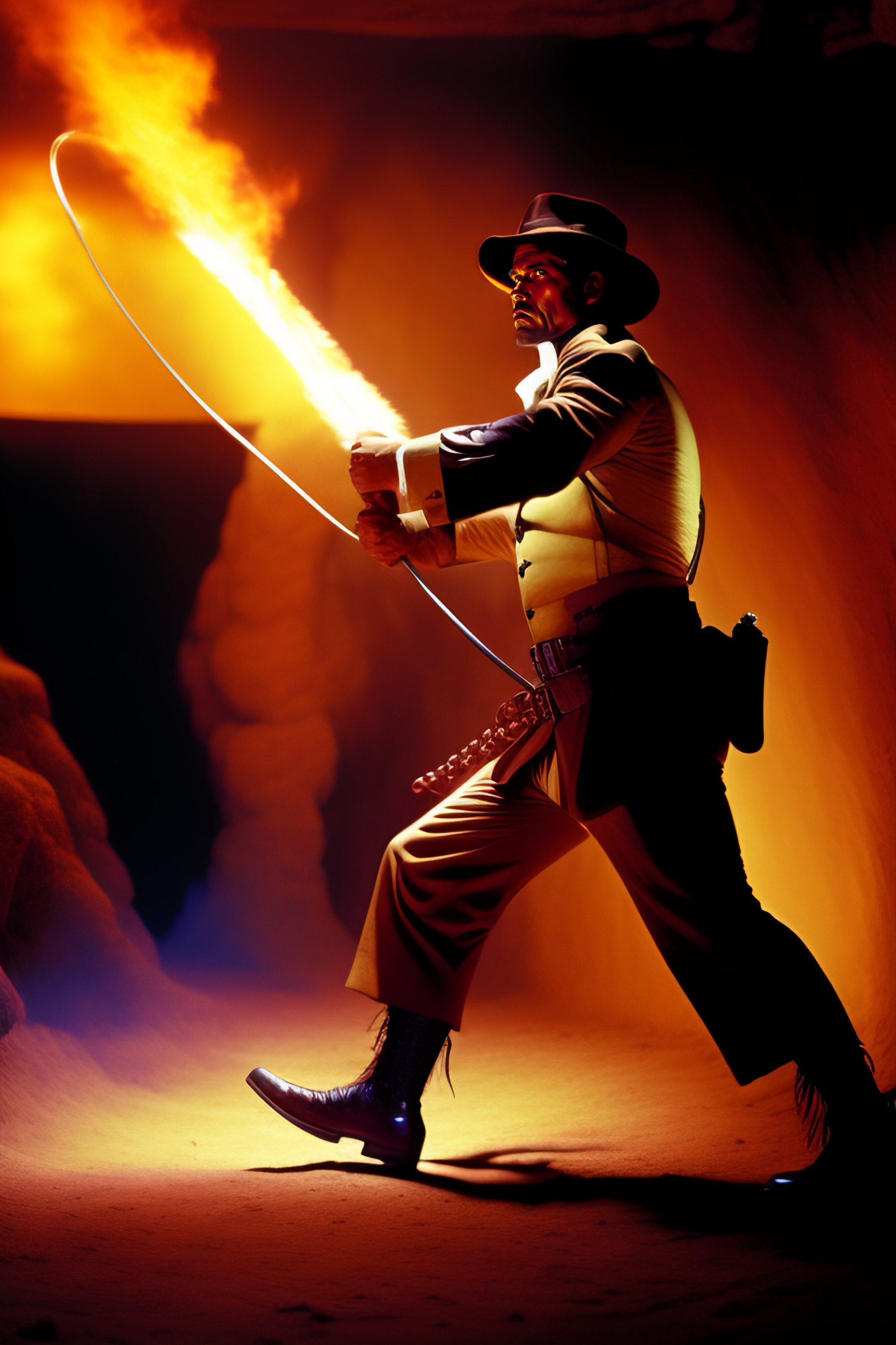 Lexica - Indiana Jones strangled to death by his whip