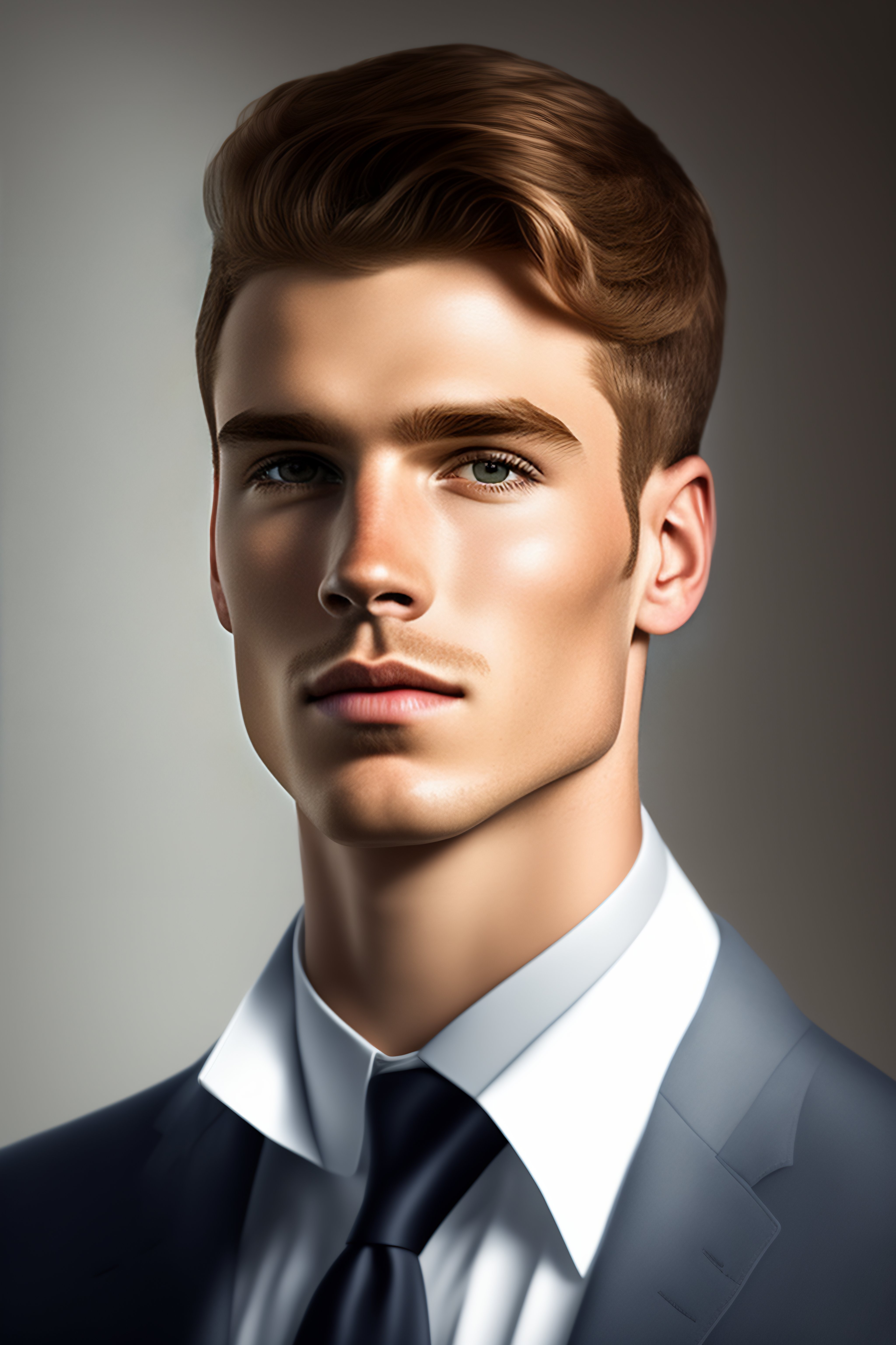 Lexica - Photorealistic portrait of a young white male