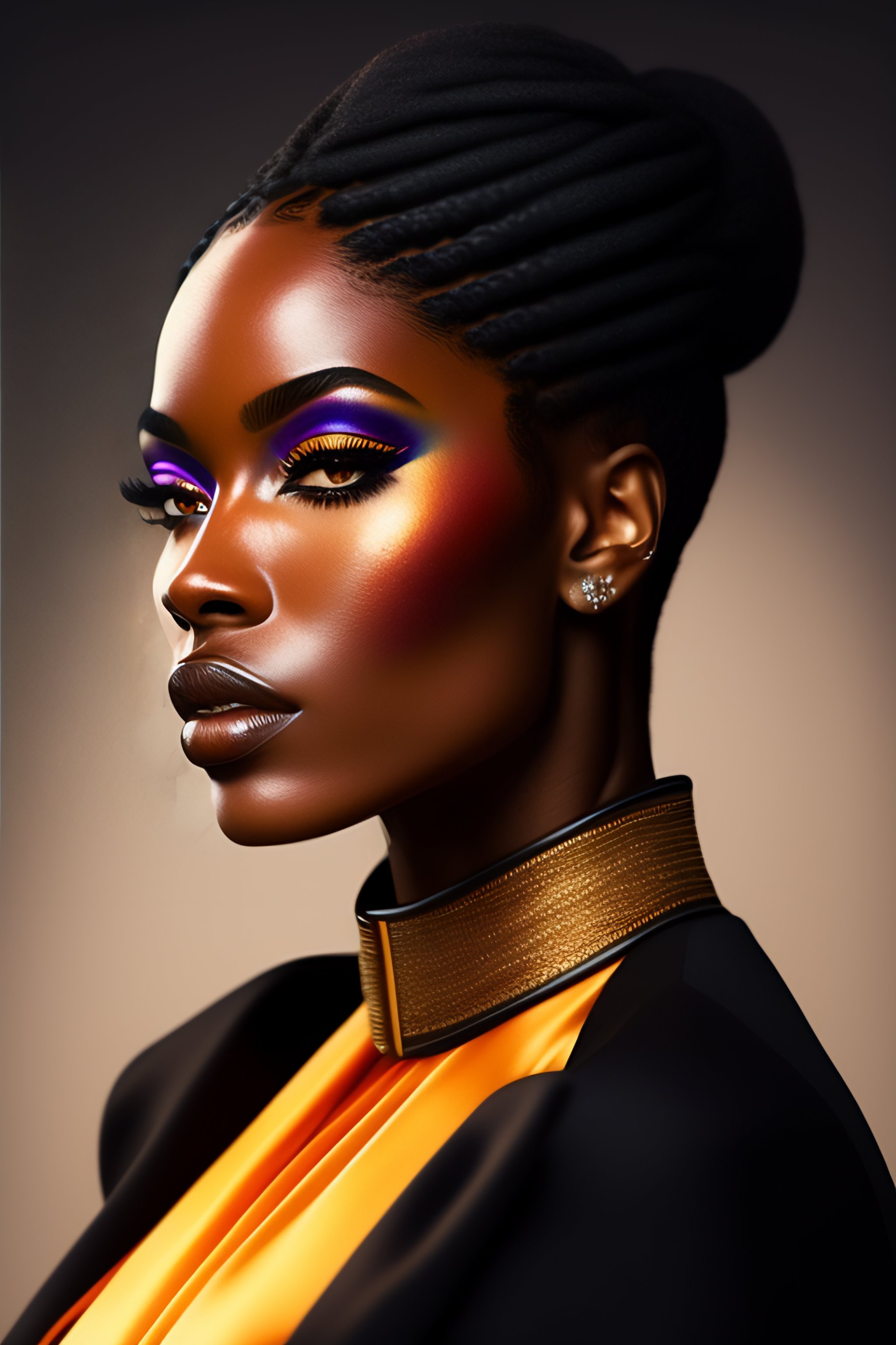 Lexica - Style by Melkor Mancin, Light-skinned black woman