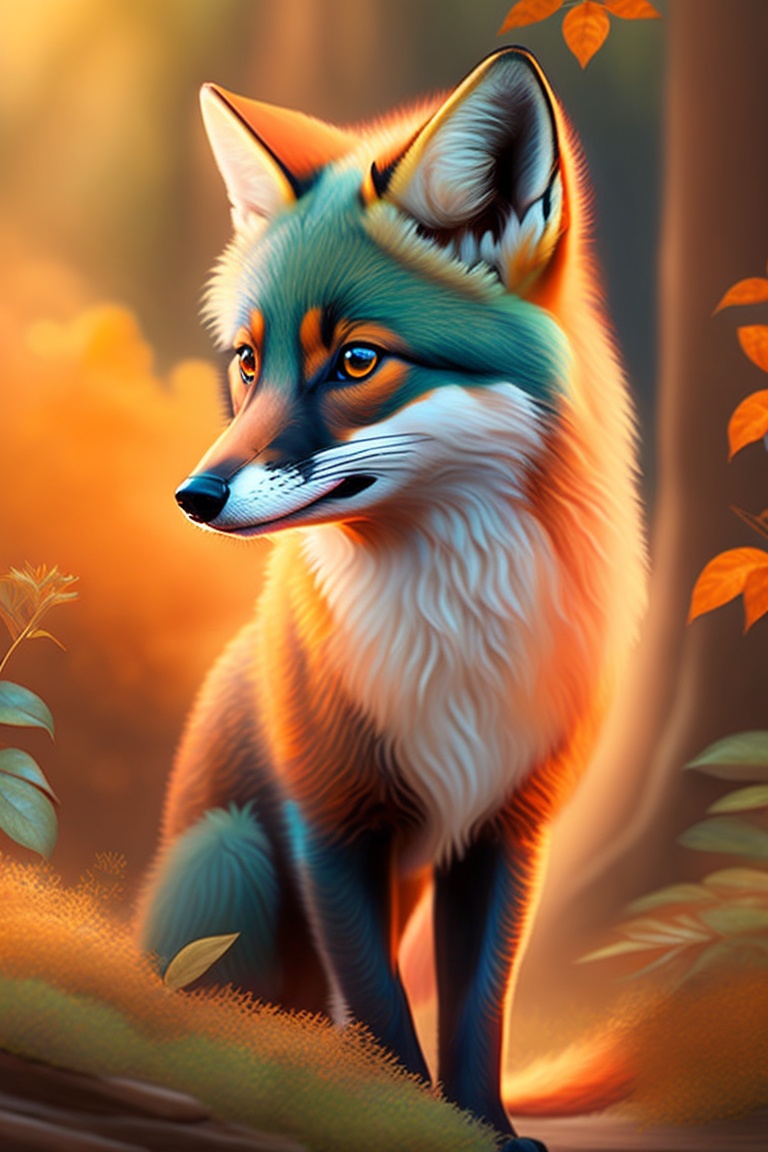 Lexica - Once upon a time, in a lush and magical forest, there lived a ...