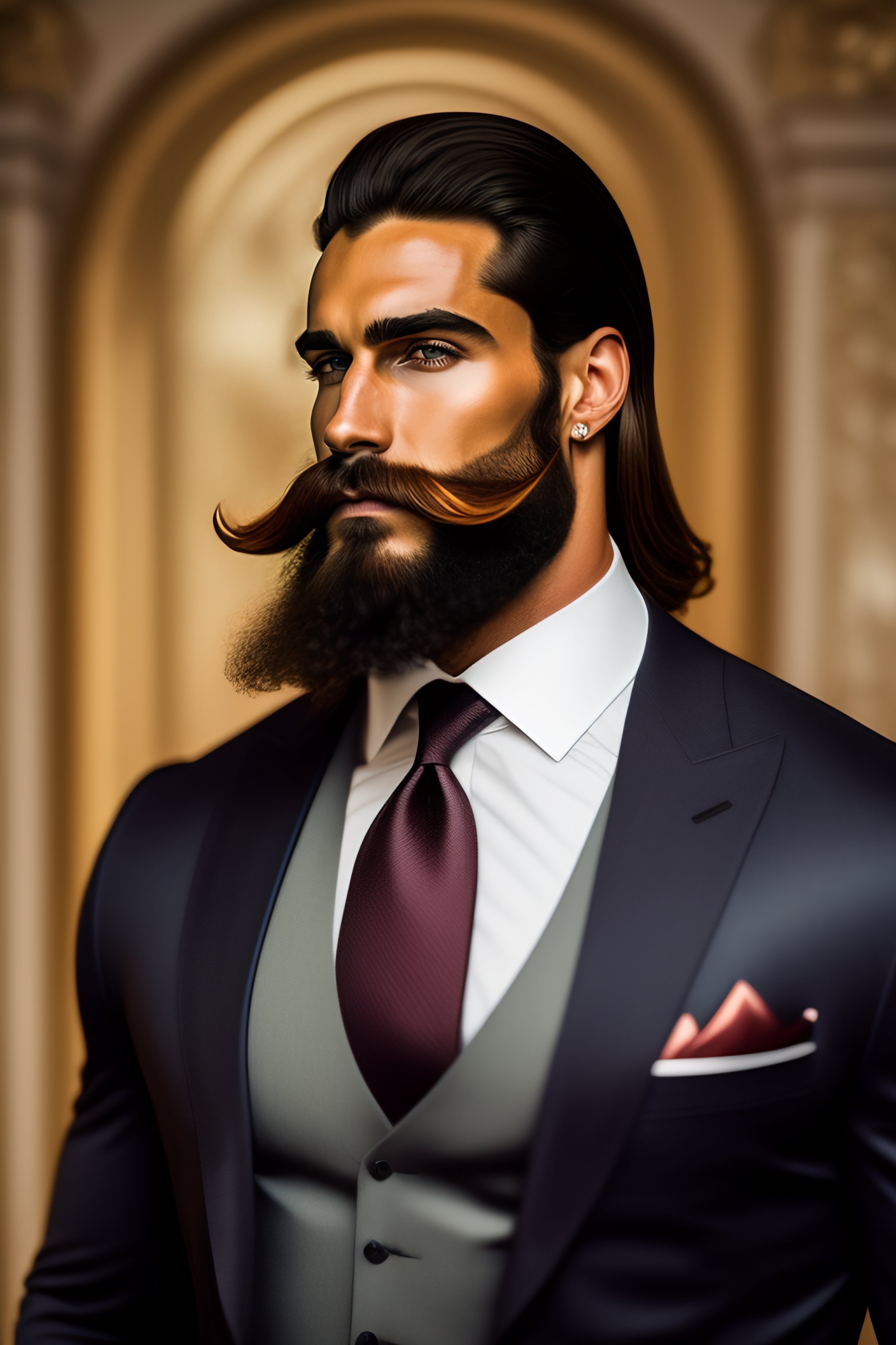 Lexica - Portrait of handsome young muscle man with an unbelievably ...