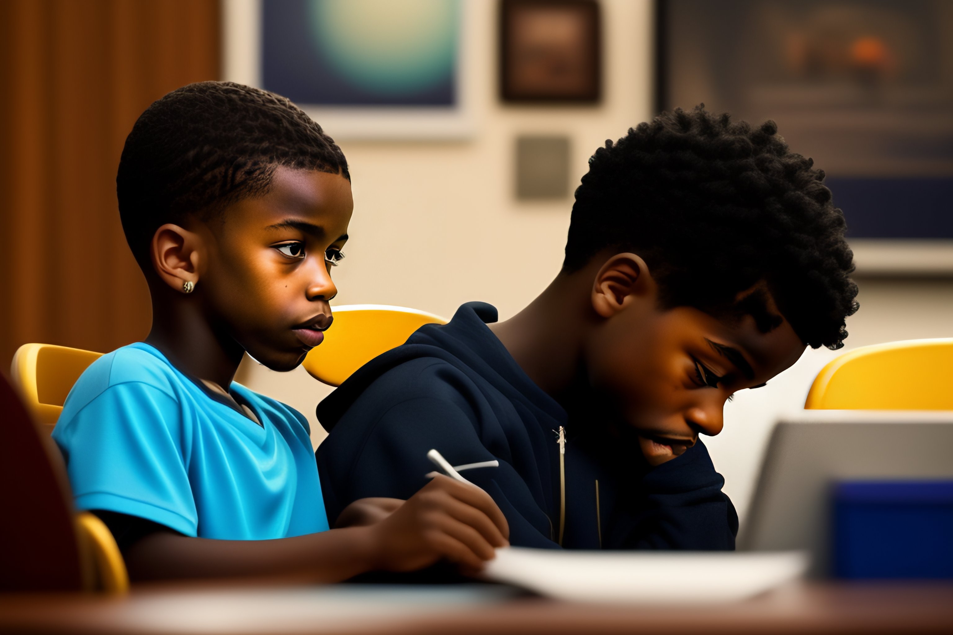 Lexica - A BLACK BOY REGRETING HIS ACTIONS