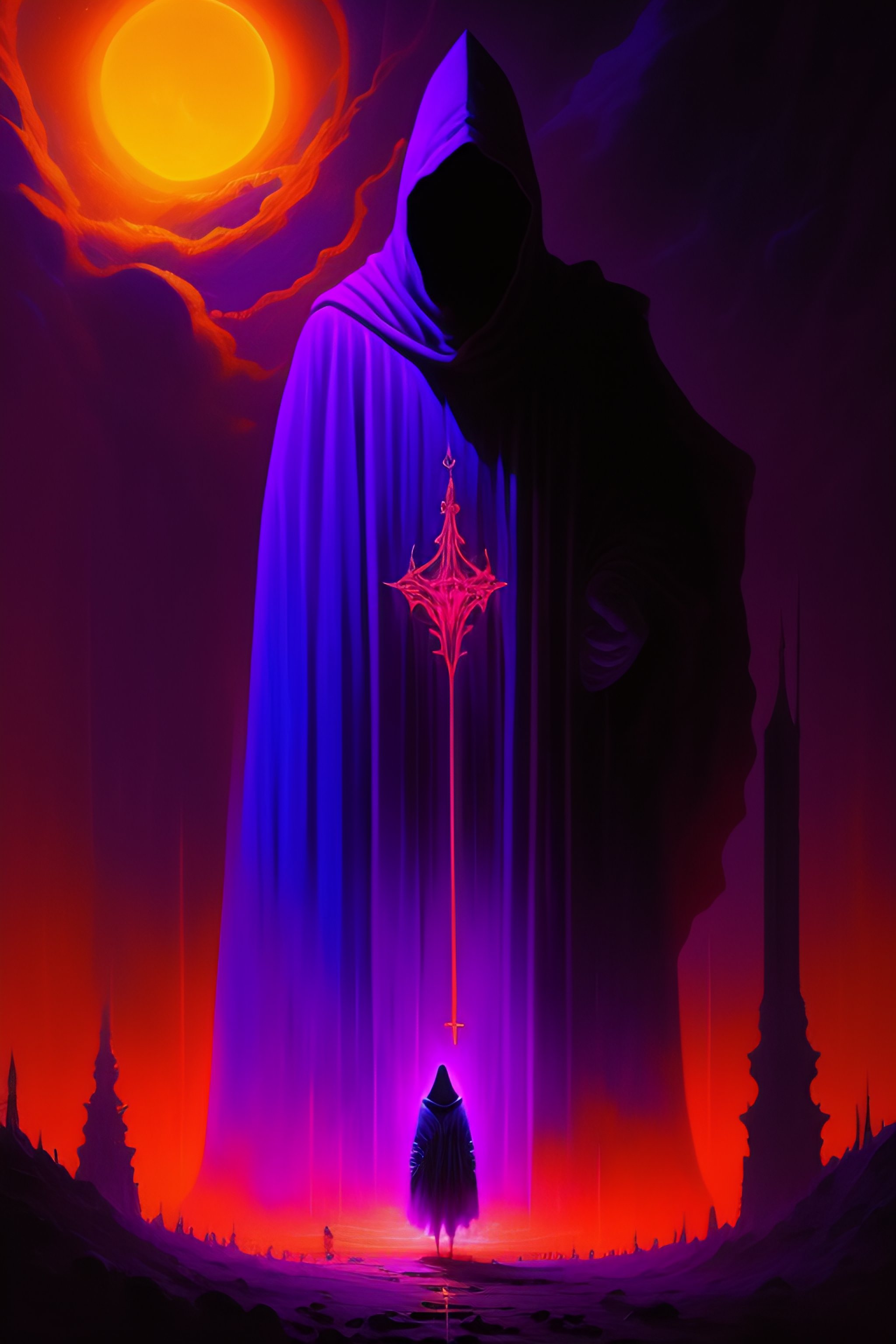 Lexica - Hooded necromancer by marc simonetti and mike mignola and ...