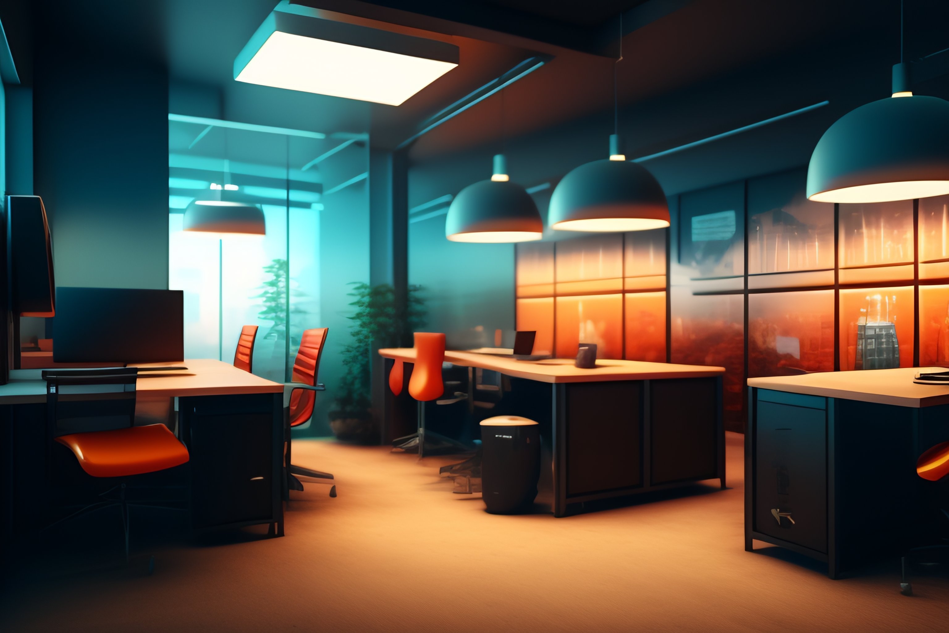 Lexica - Ad for a startup game for women. Dystopian startup office ...