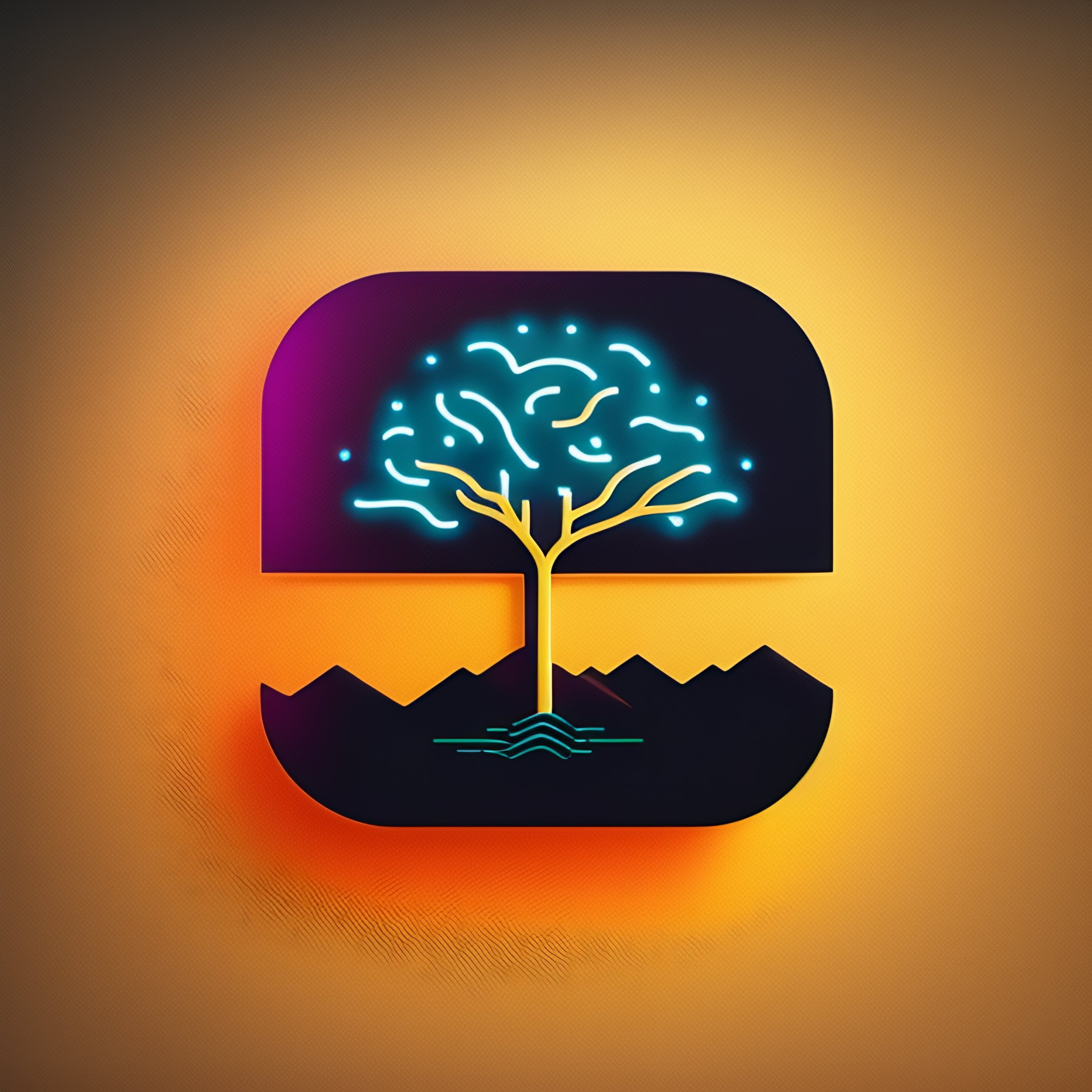 Lexica - Brain lightning, no text, minimalistic, 2 d design, retro, fb ...