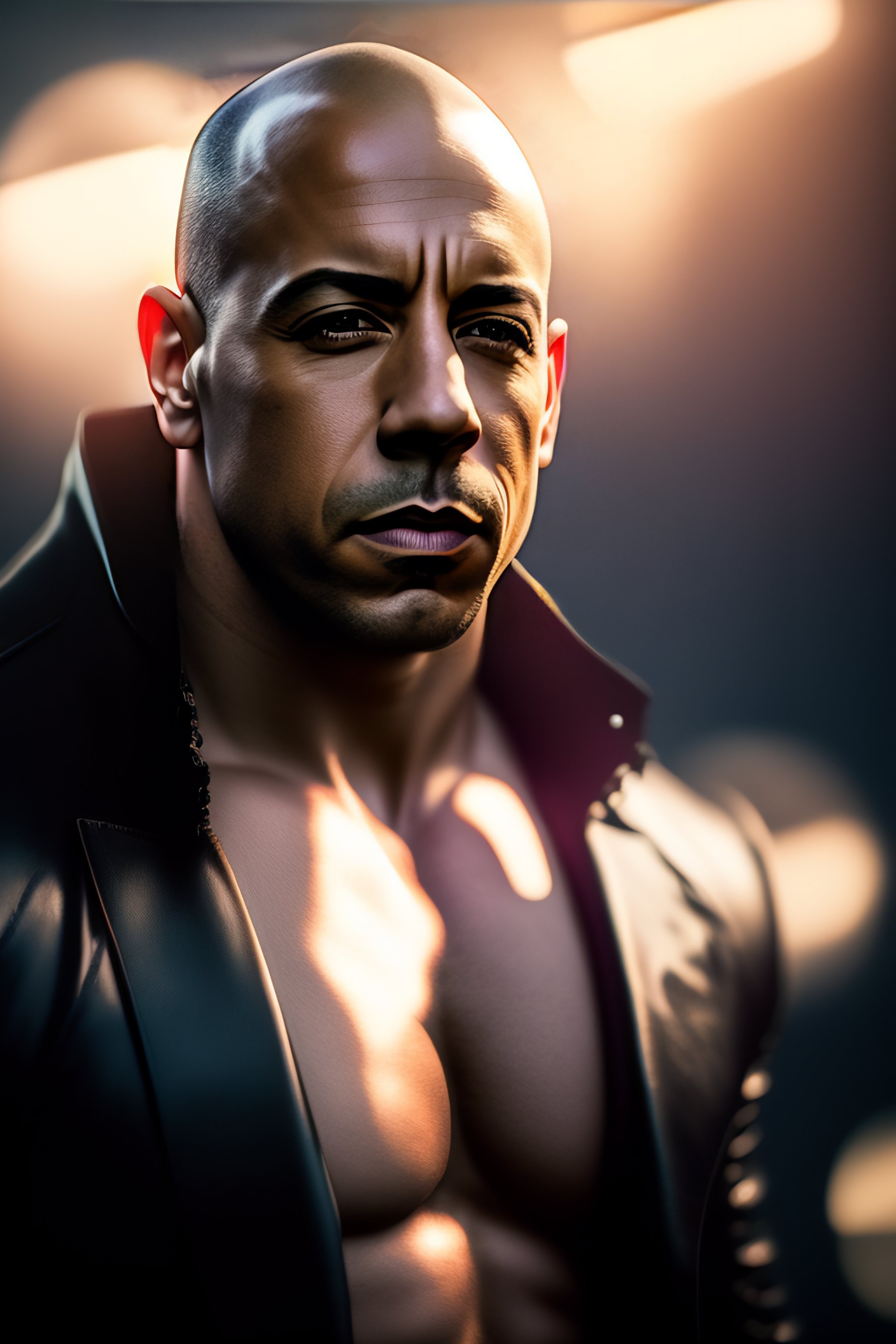 Lexica - Vin Diesel as Bad Boy in clothing, Tom Bagshaw, Charlie ...