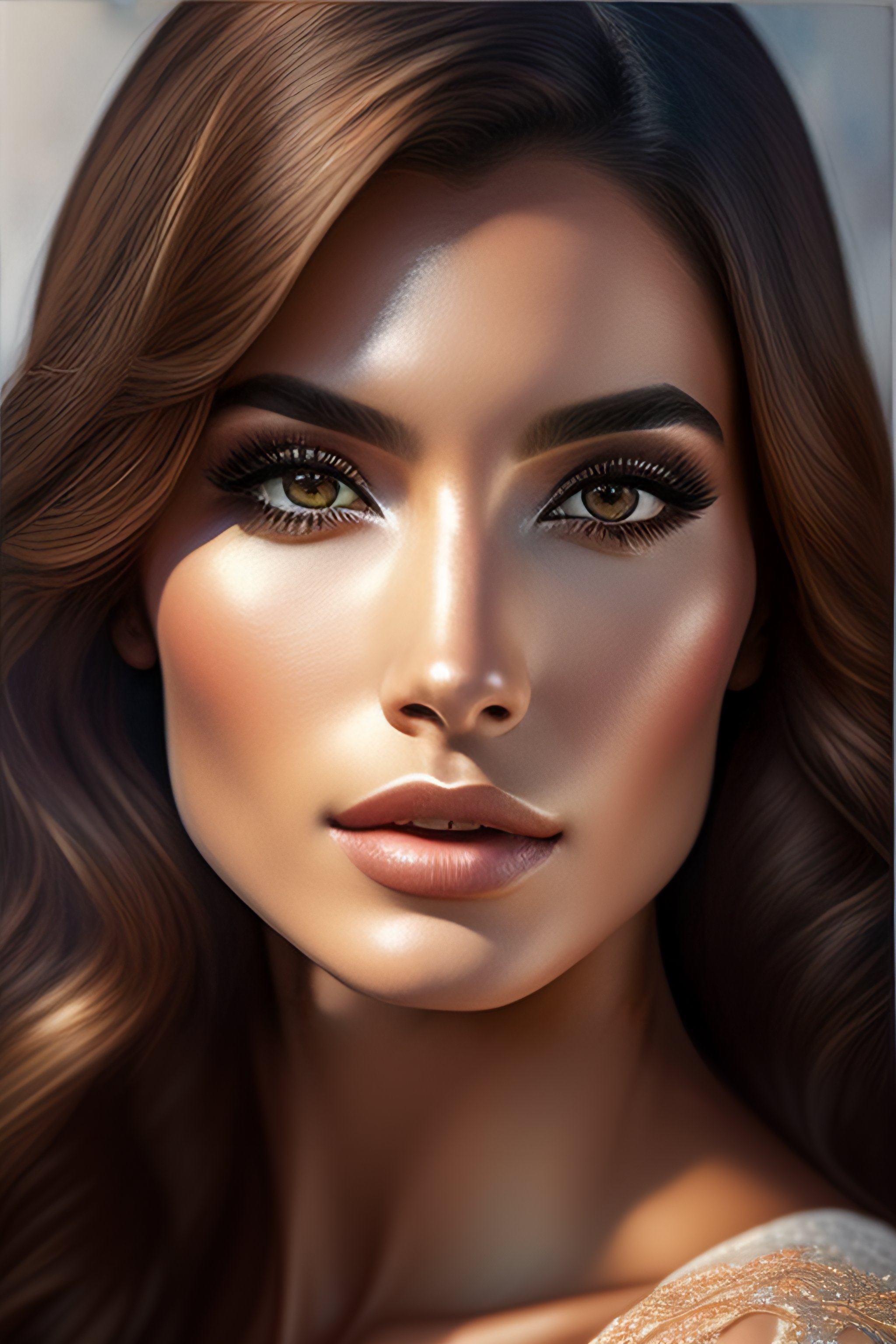 Lexica - A gorgeous greek female photo, professionally retouched, soft ...