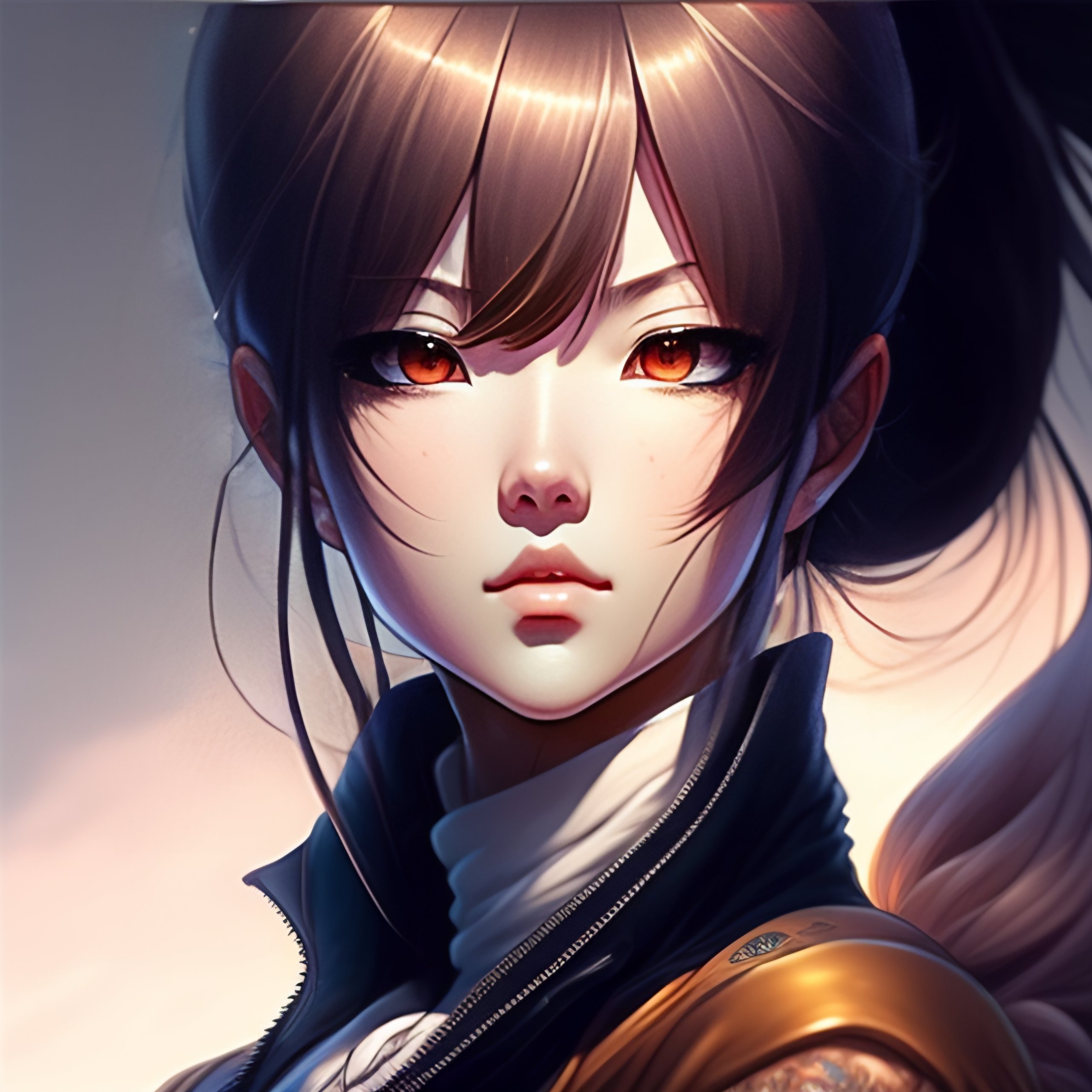 Lexica - Portrait girl insane illustrated stanley lau akira toriyama ...