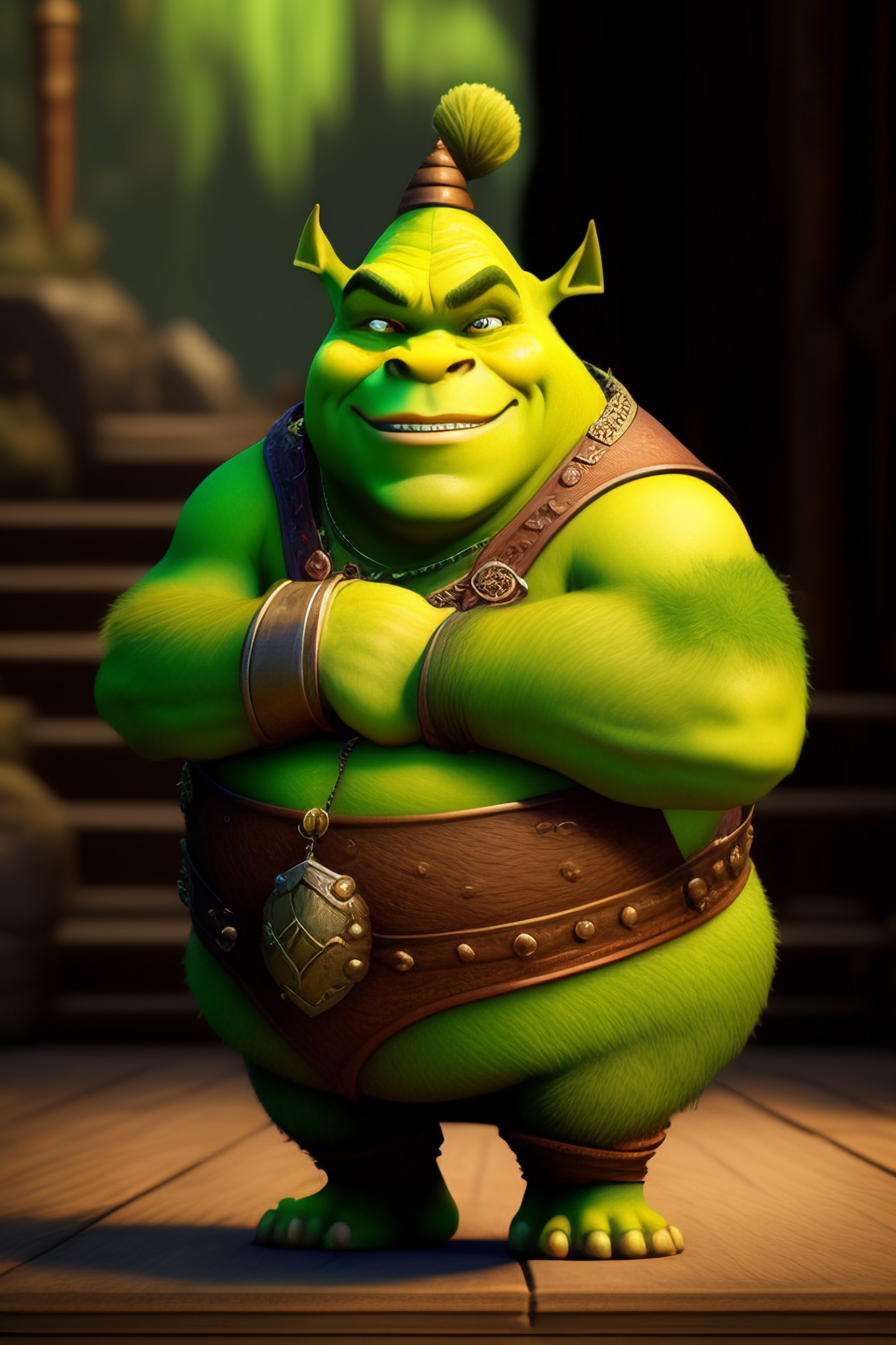 Lexica - Shrek is love shrek is live