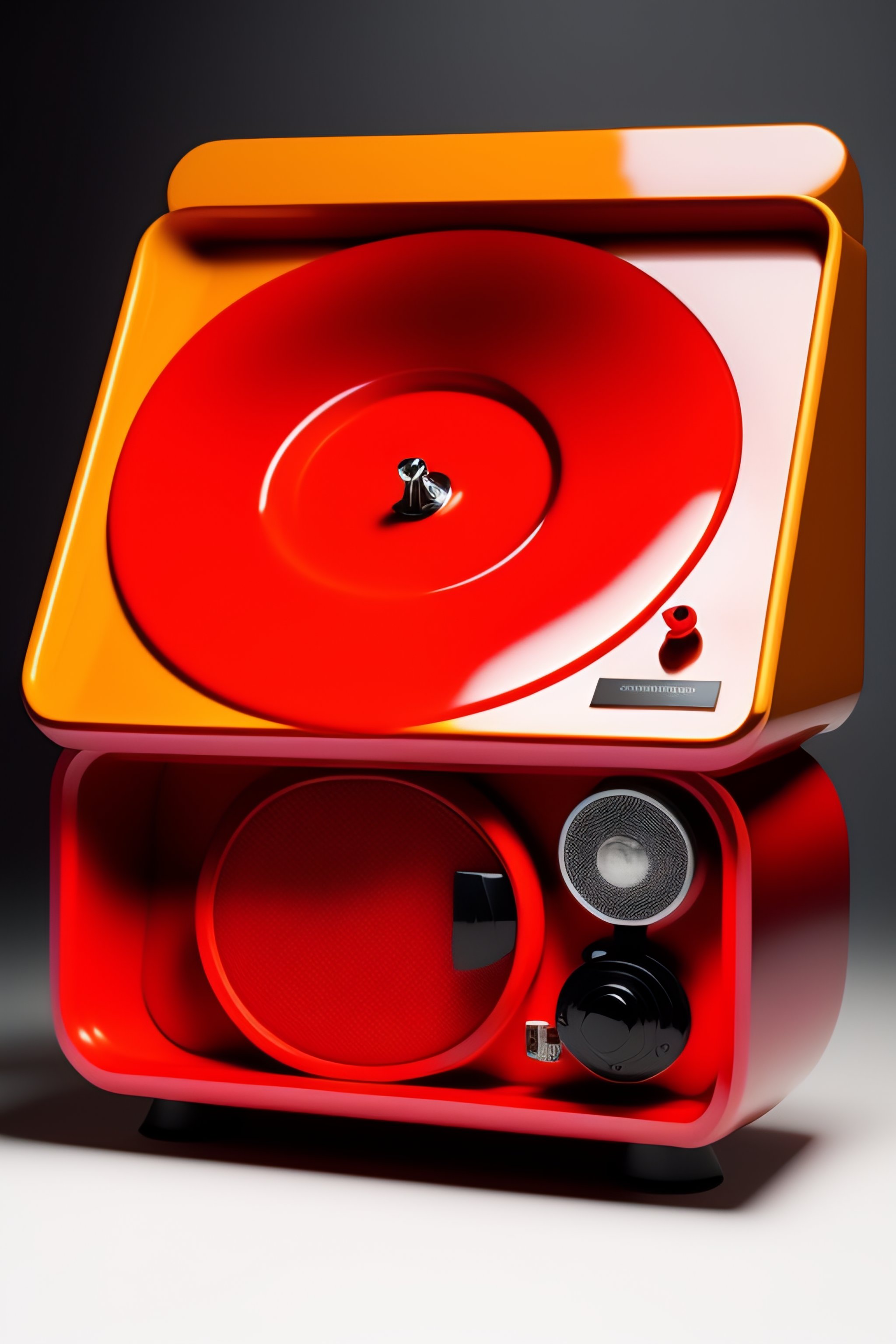 Lexica - Red Bear Record Player