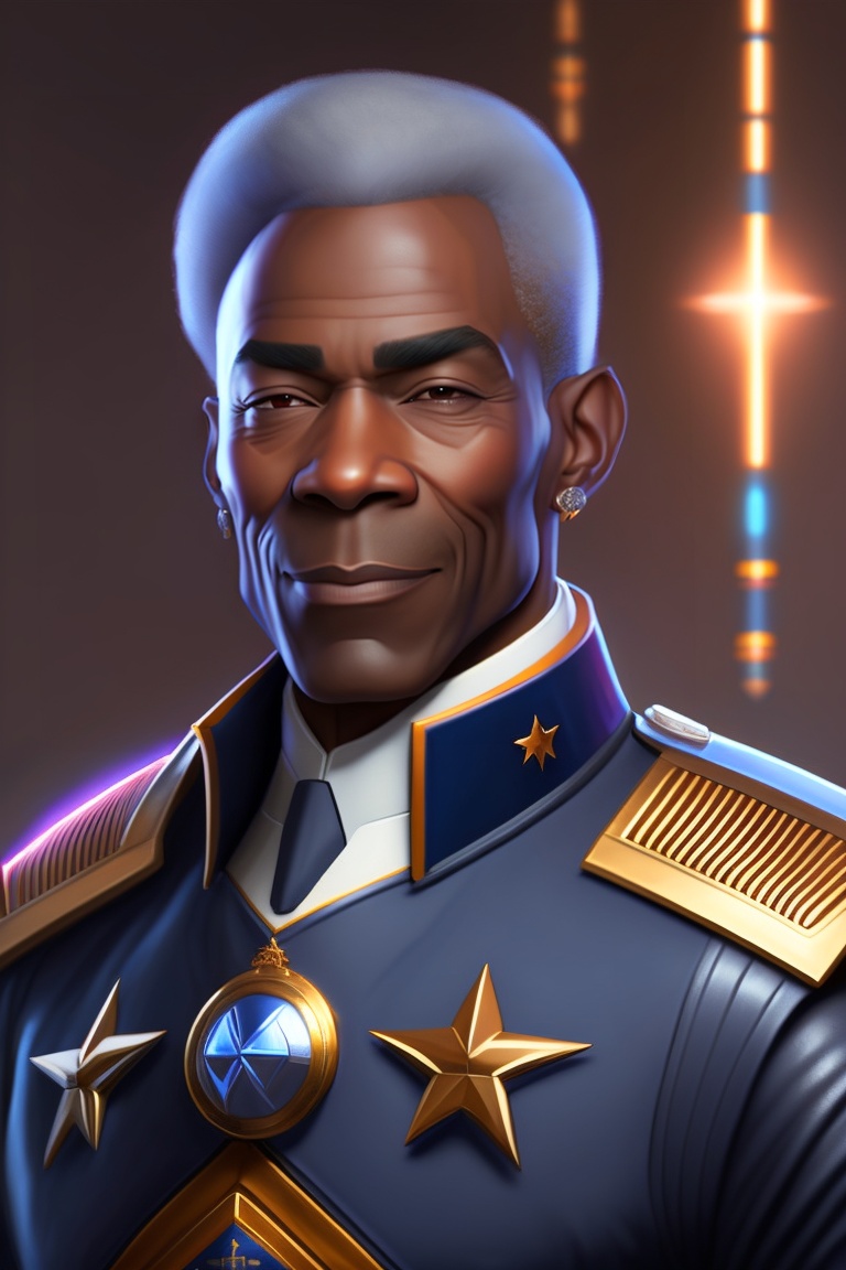 Lexica - Portrait of a man by greg rutkowski, old admiral jagged fel ...