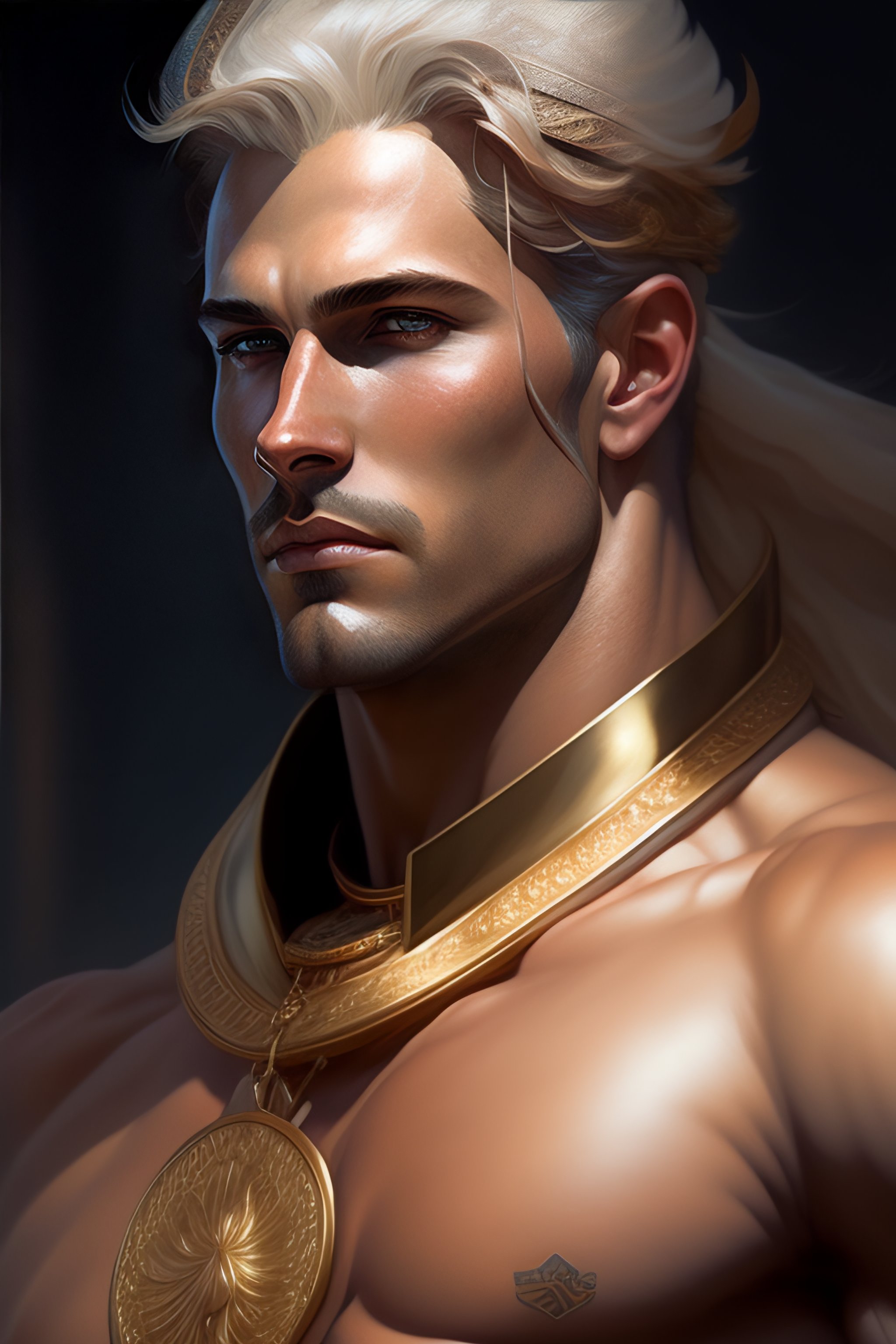 Lexica - A full portrait of ACHILLES, intricate, highly detailed ...