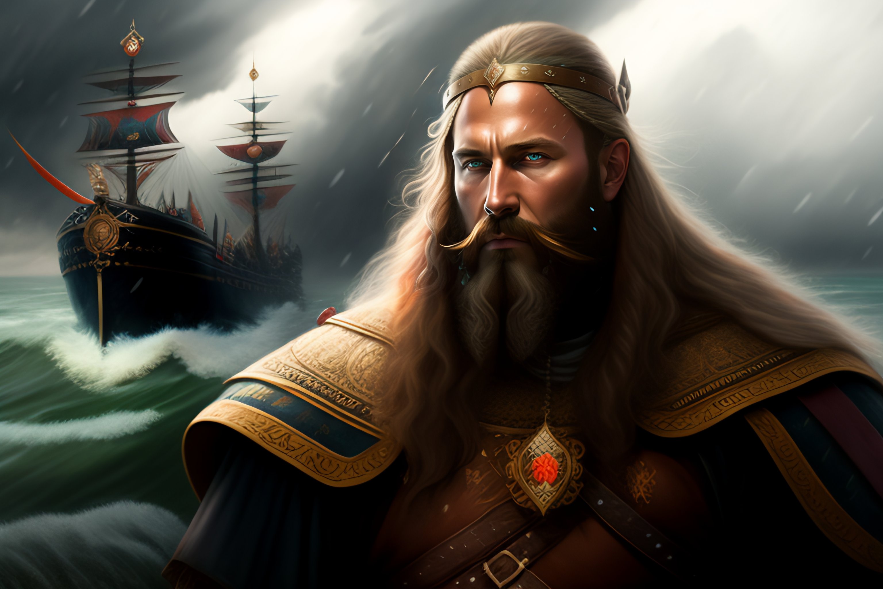 Lexica - A beautiful painting of a Vladimir Putin as a (((medieval ...