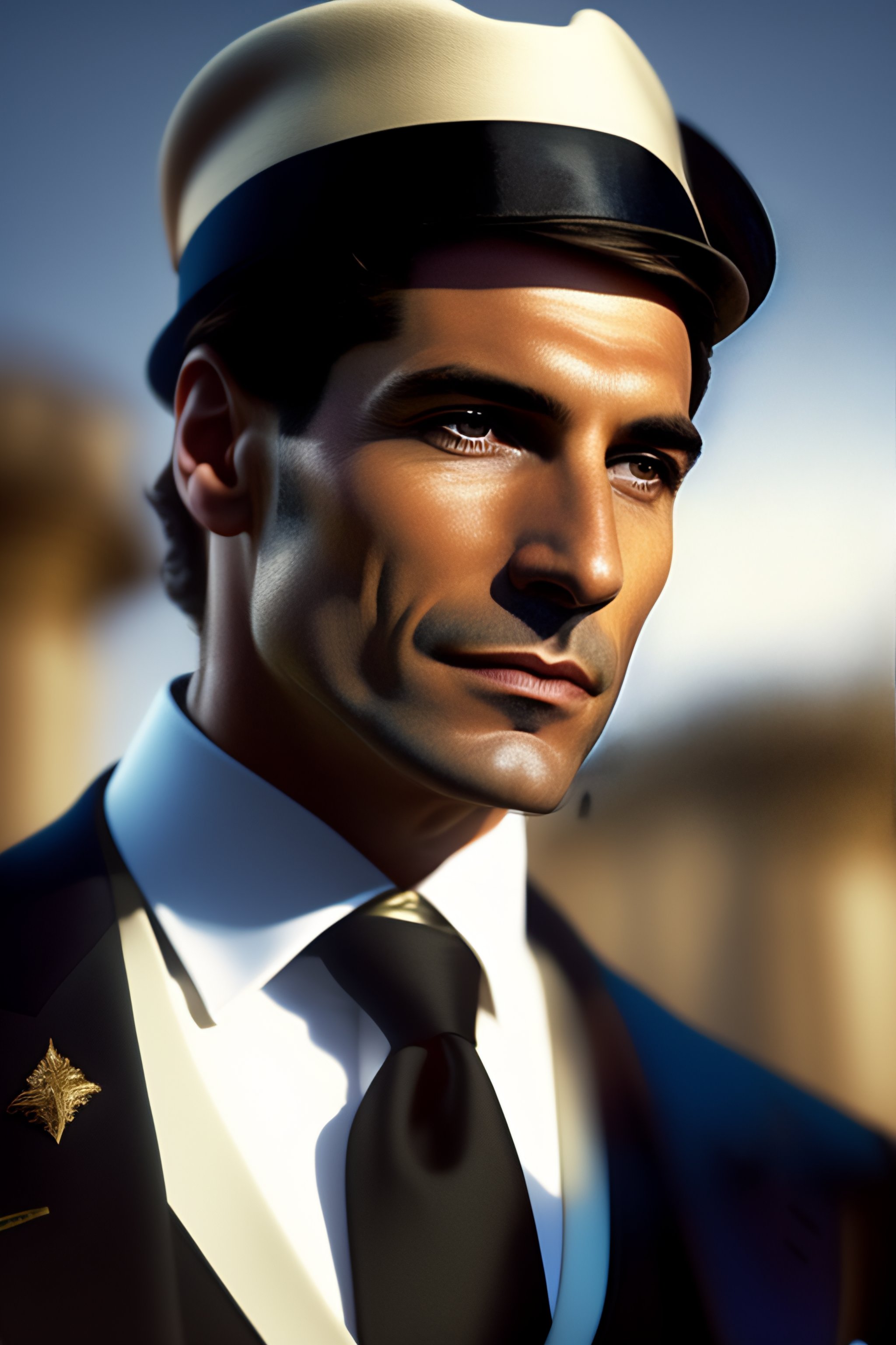 Lexica - Don Salieri, mafia, high details, shap focus