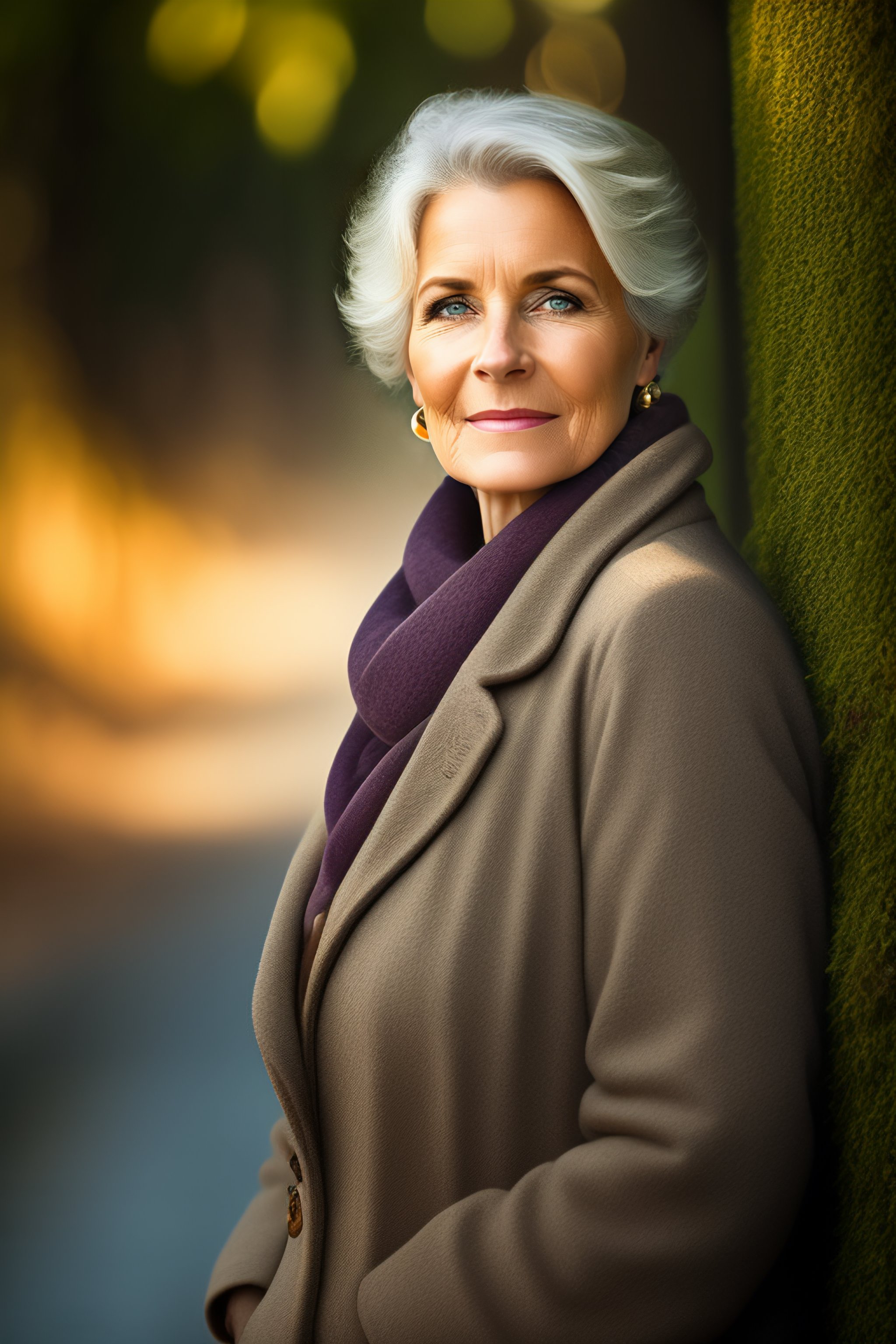 Lexica - Photograph, portrait of middle-aged woman, realistic, natural ...
