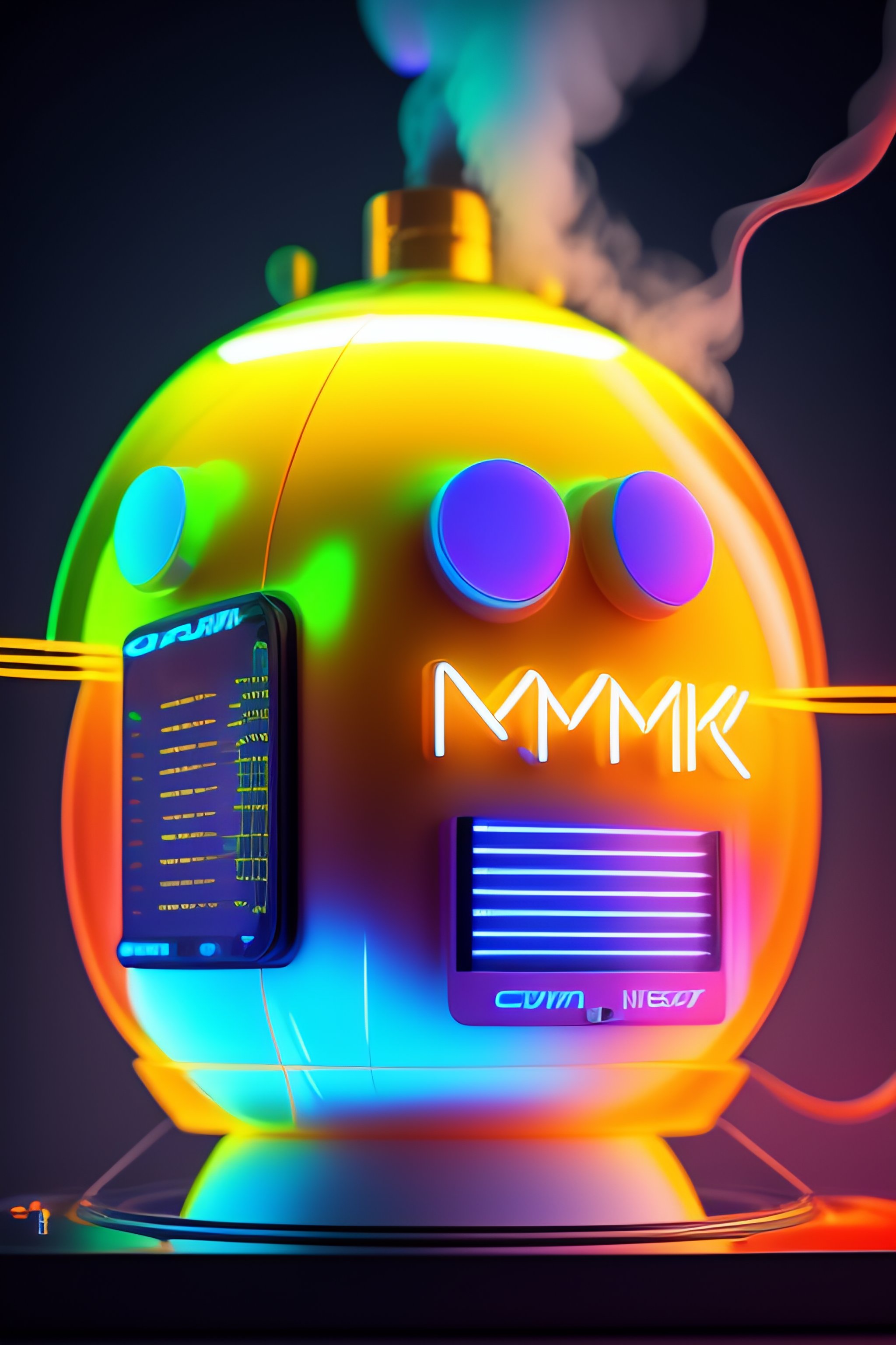 Lexica - Cartoon character overclocking cpu with liquid nitrogen with a ...