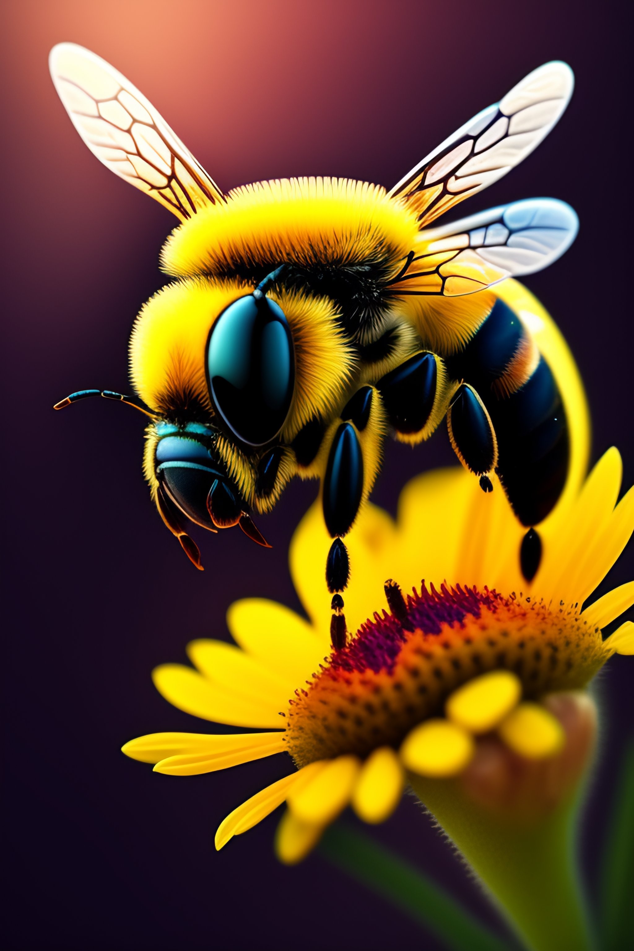 Lexica - Angry bee with a weapon