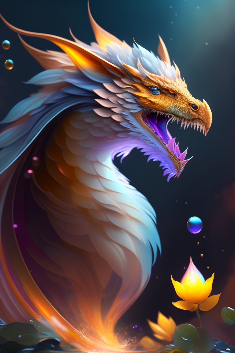 Lexica - ((Dragon ))plash art, luminism, fantasy acrylic, digital ...
