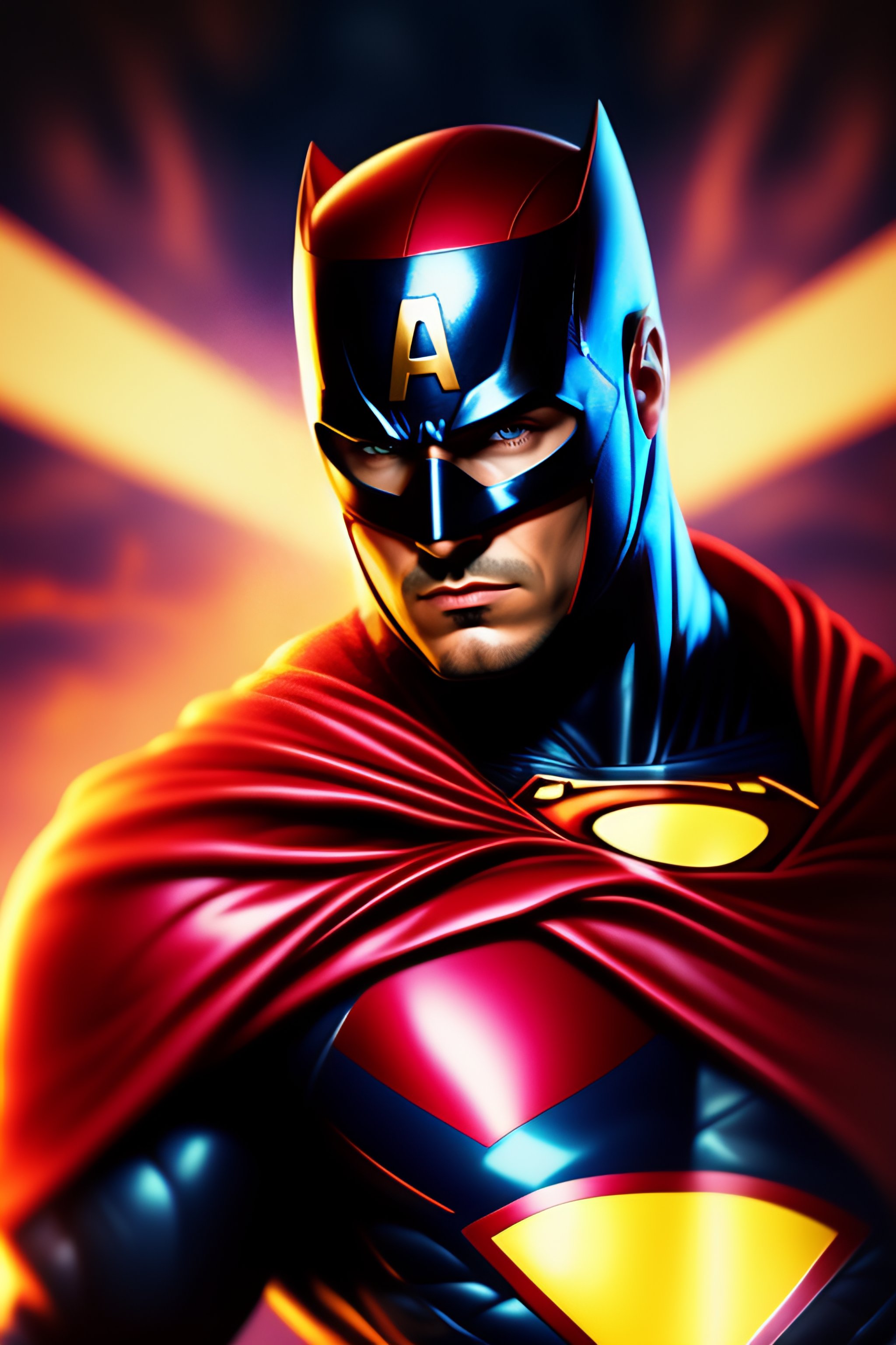 Lexica - New superhero Marvel, guy, man, dslr, high quality, 2d