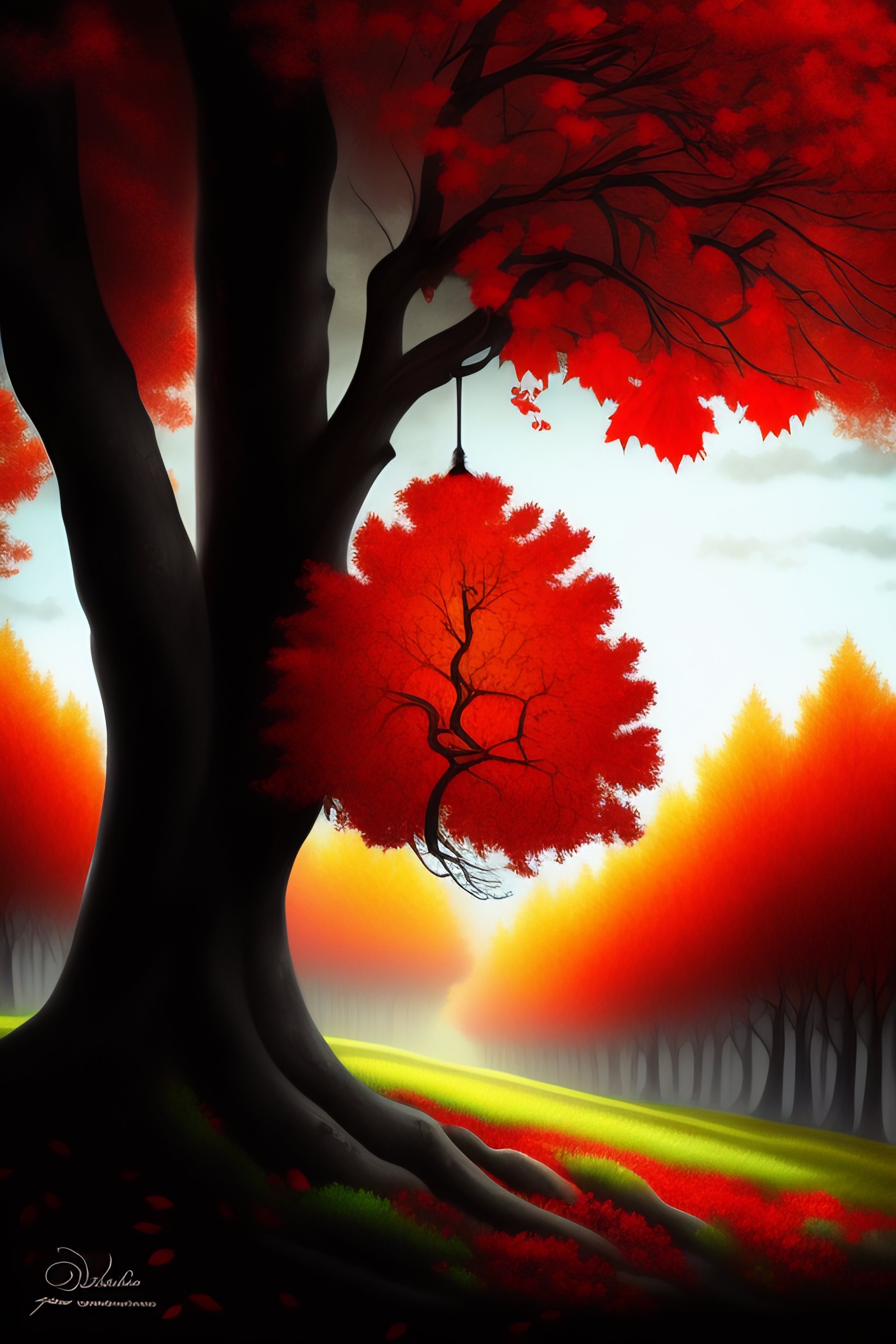 Lexica - Dessine moi un arbre de vie noir avec des racines et des ...