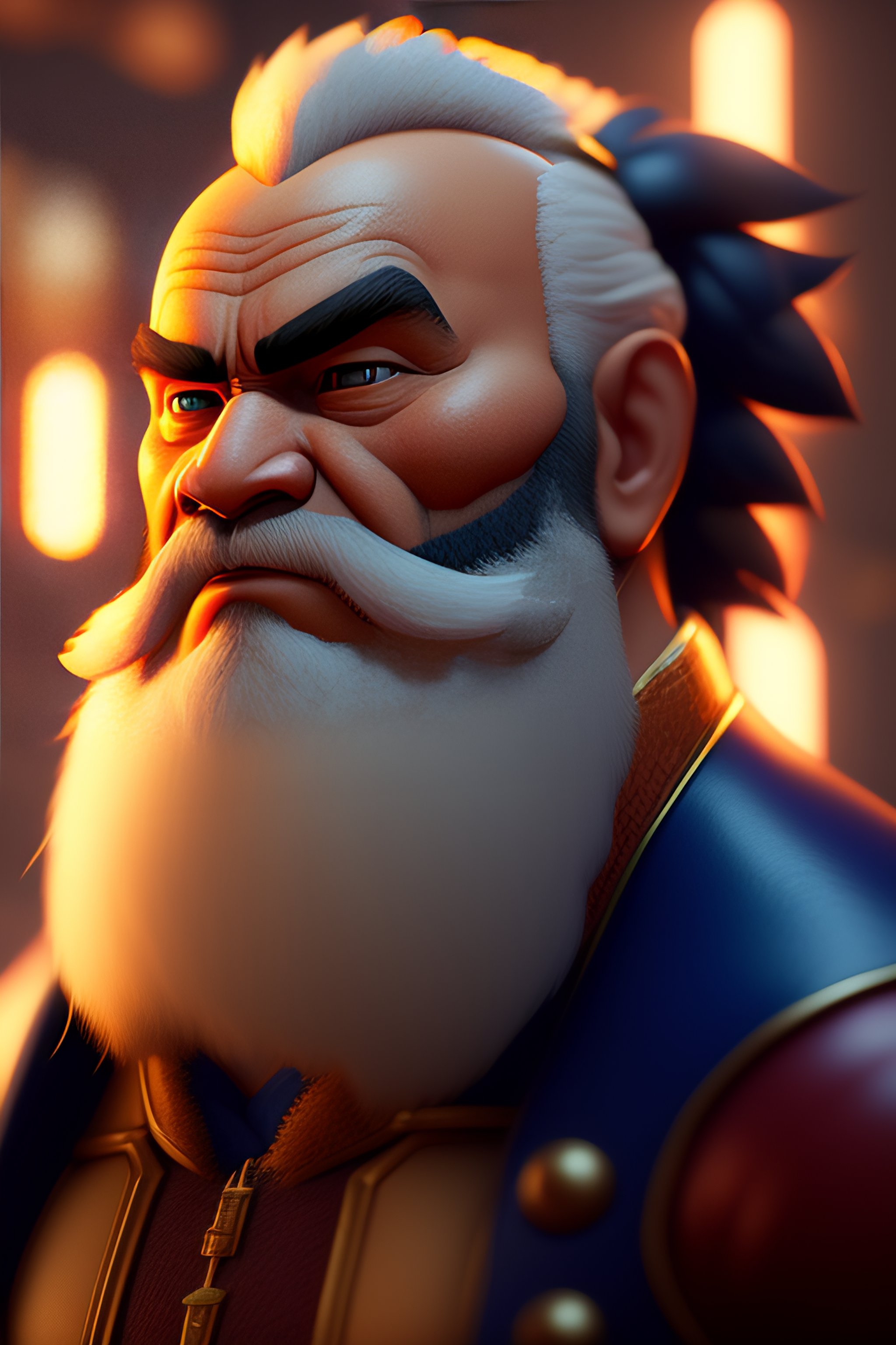 Lexica - Cute and adorable Raiden And Zangief, unreal engine, cozy ...