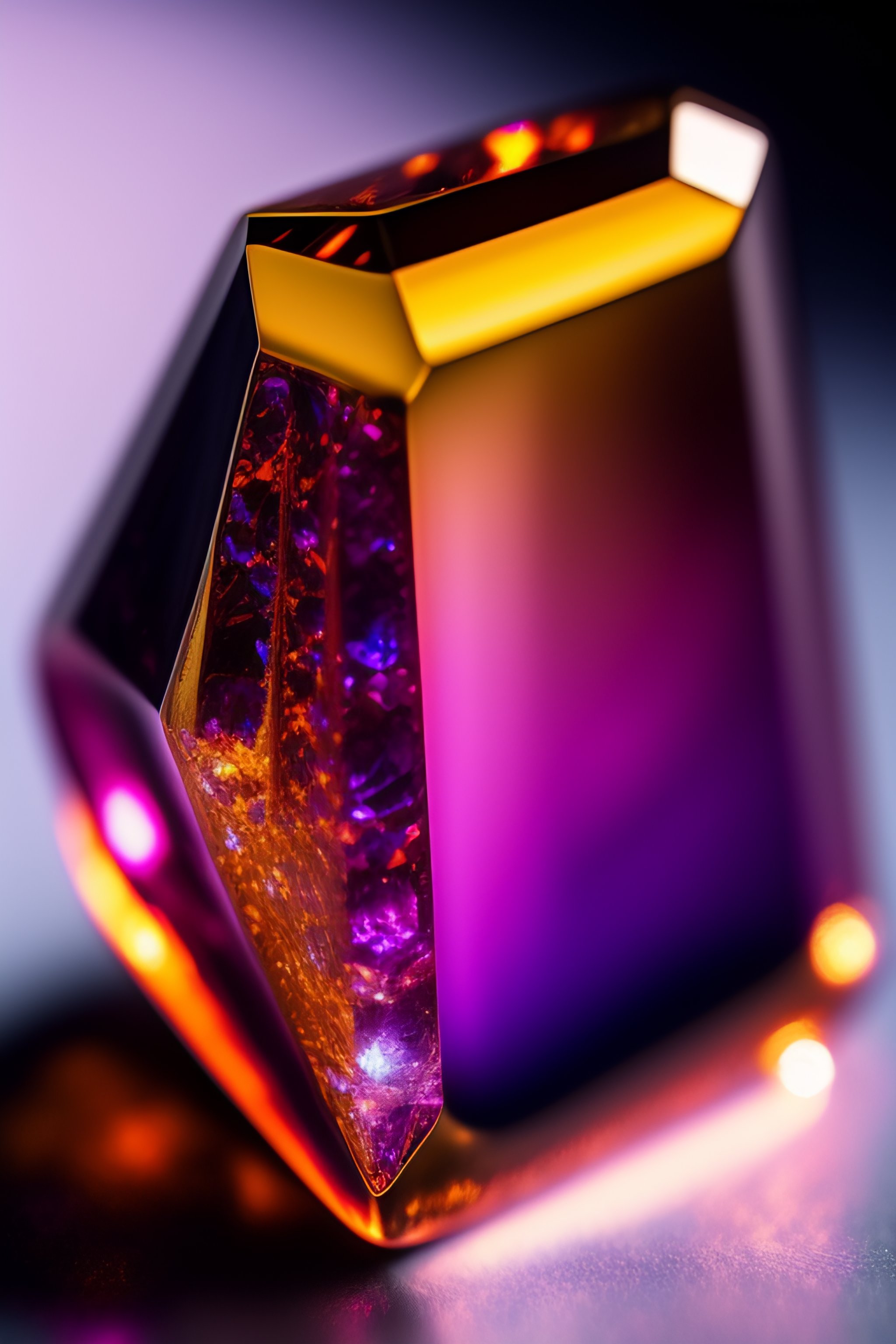 Lexica - A brilliant with colored reflections and interspersed with ...