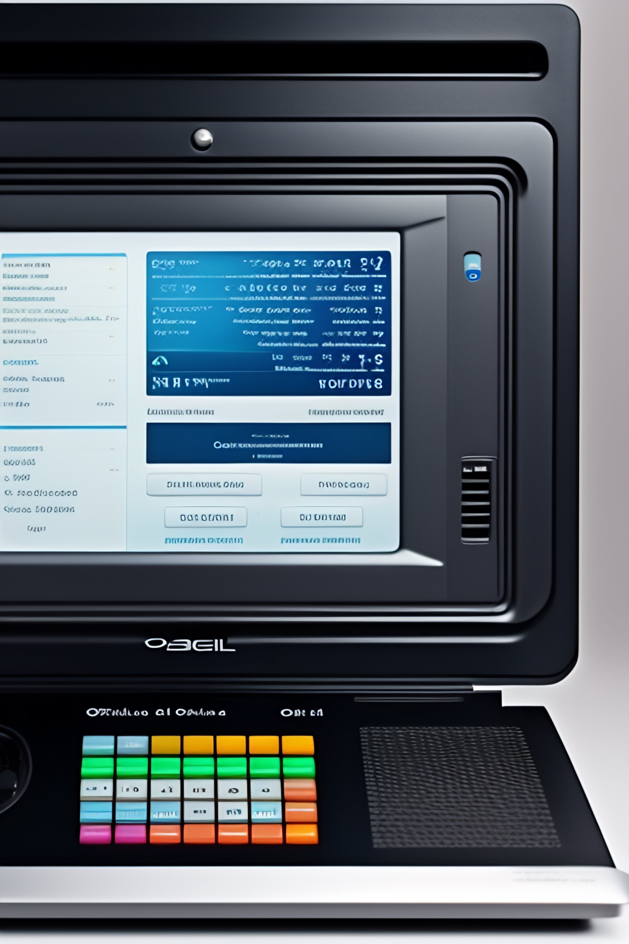 Lexica - Computer with label oracle vbcs and oracle JET