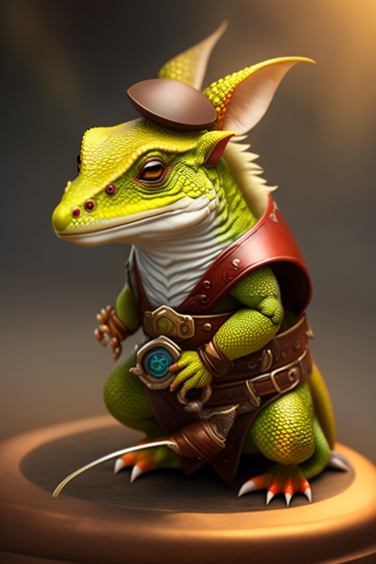 Lexica - Kobold, lizard, small, mechanic, D&D